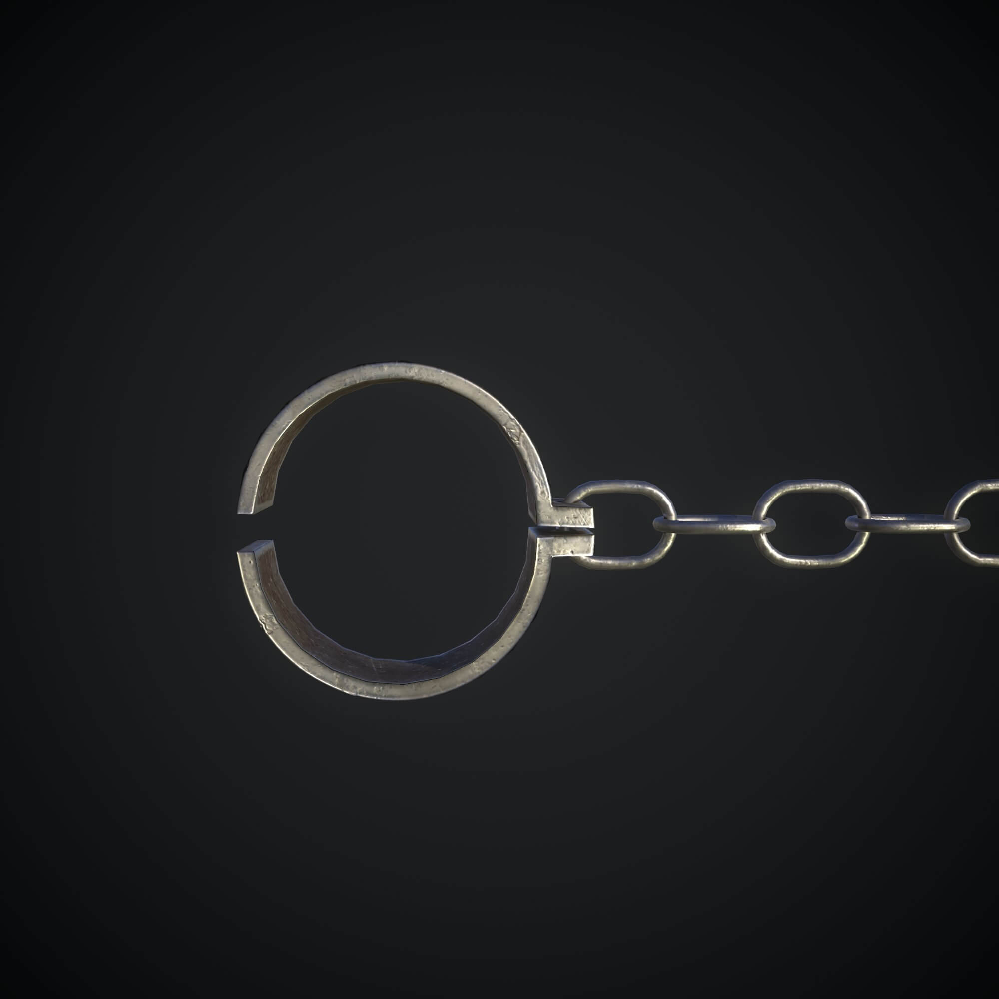 Medieval Handcuffs - 3D Model by Black_Coffee
