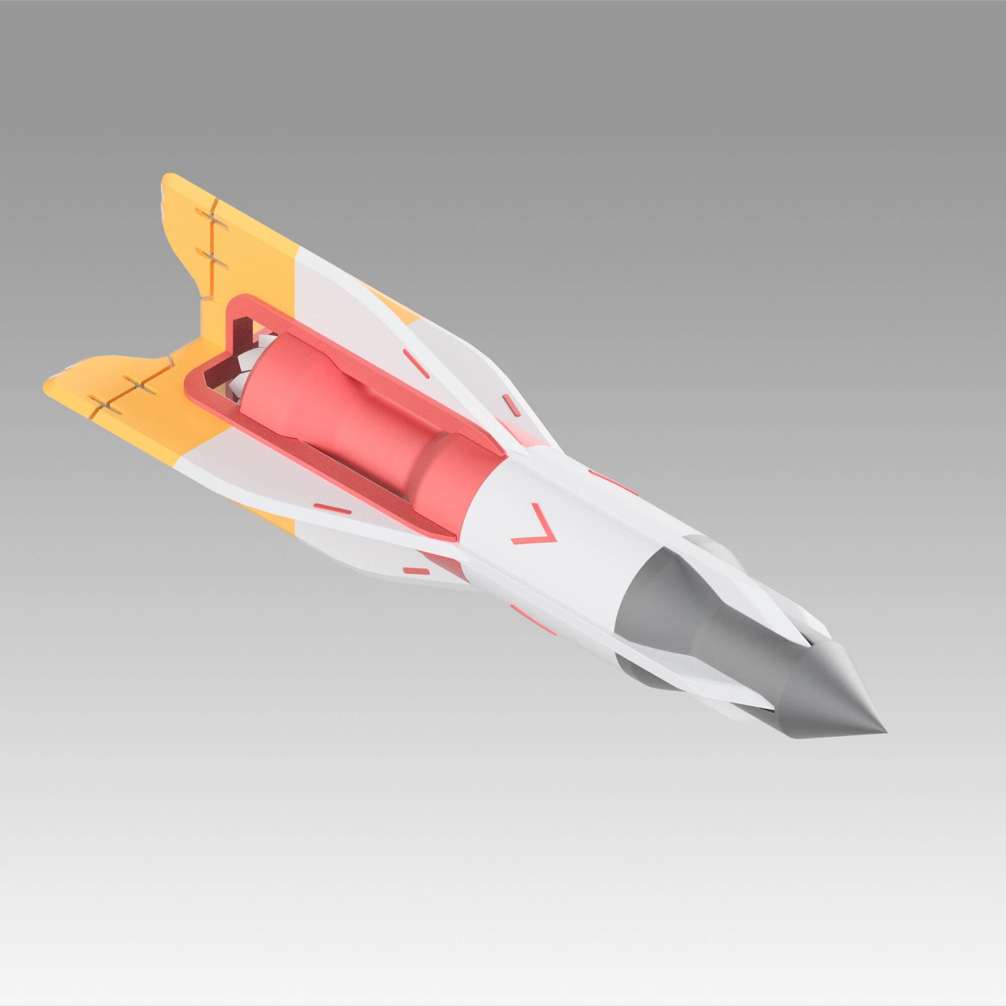 Apex Legends Bangalore Rocket - 3D Model by Blackeveryday
