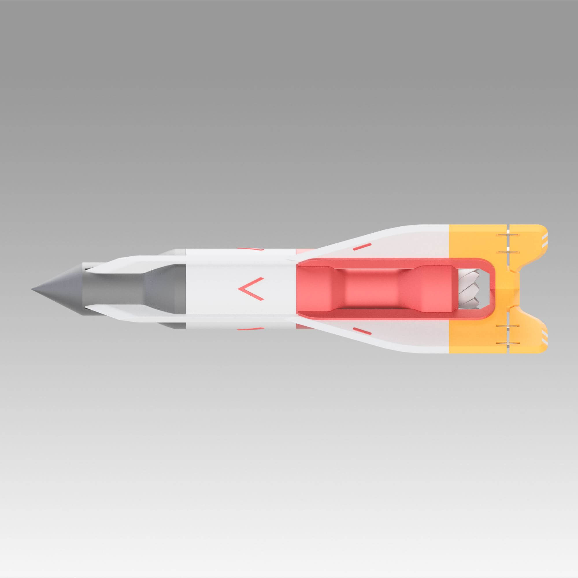 Apex Legends Bangalore Rocket - 3D Model by Blackeveryday