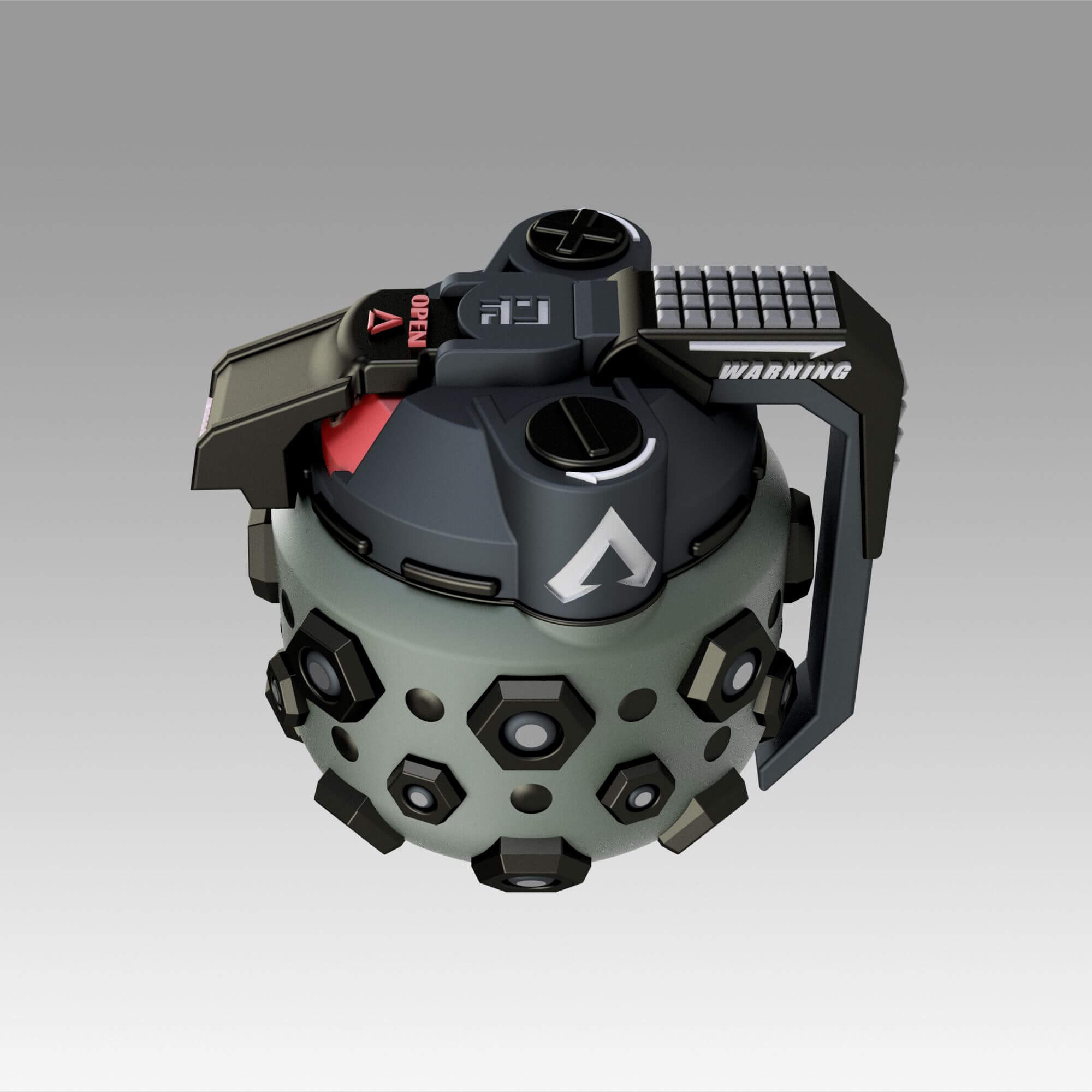 Apex Legends Octane Frag Grenade - 3D Print Model by Blackeveryday