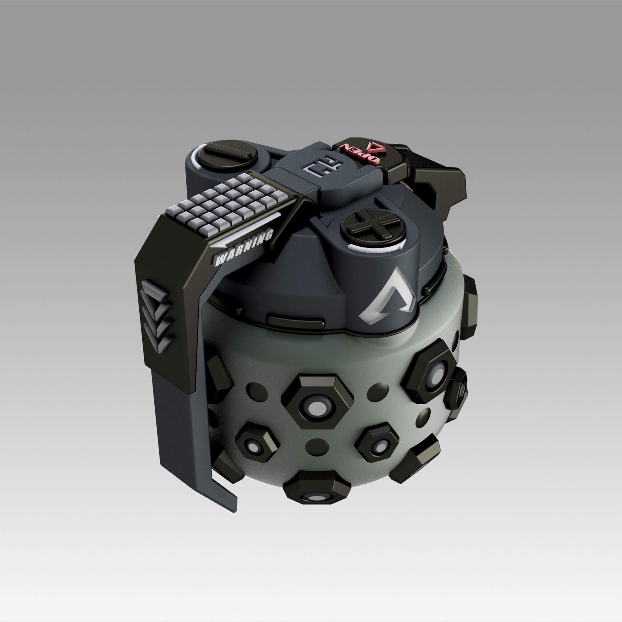 Apex Legends Octane Frag Grenade - 3D Print Model by Blackeveryday