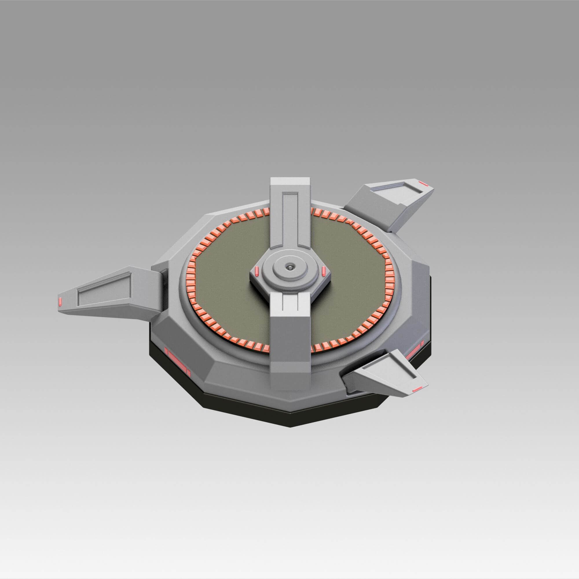 Apex Legends Wattson Static Defender Fence Base - 3D Model by Blackeveryday