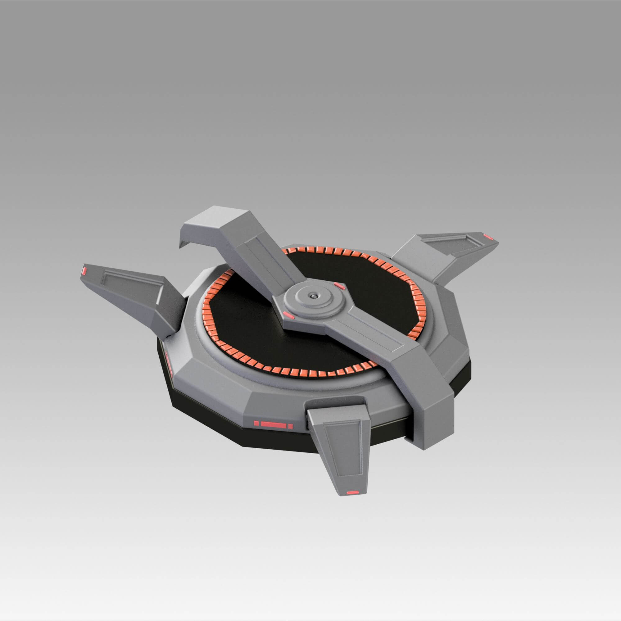 Apex Legends Wattson Static Defender Fence Base - 3D Model by Blackeveryday