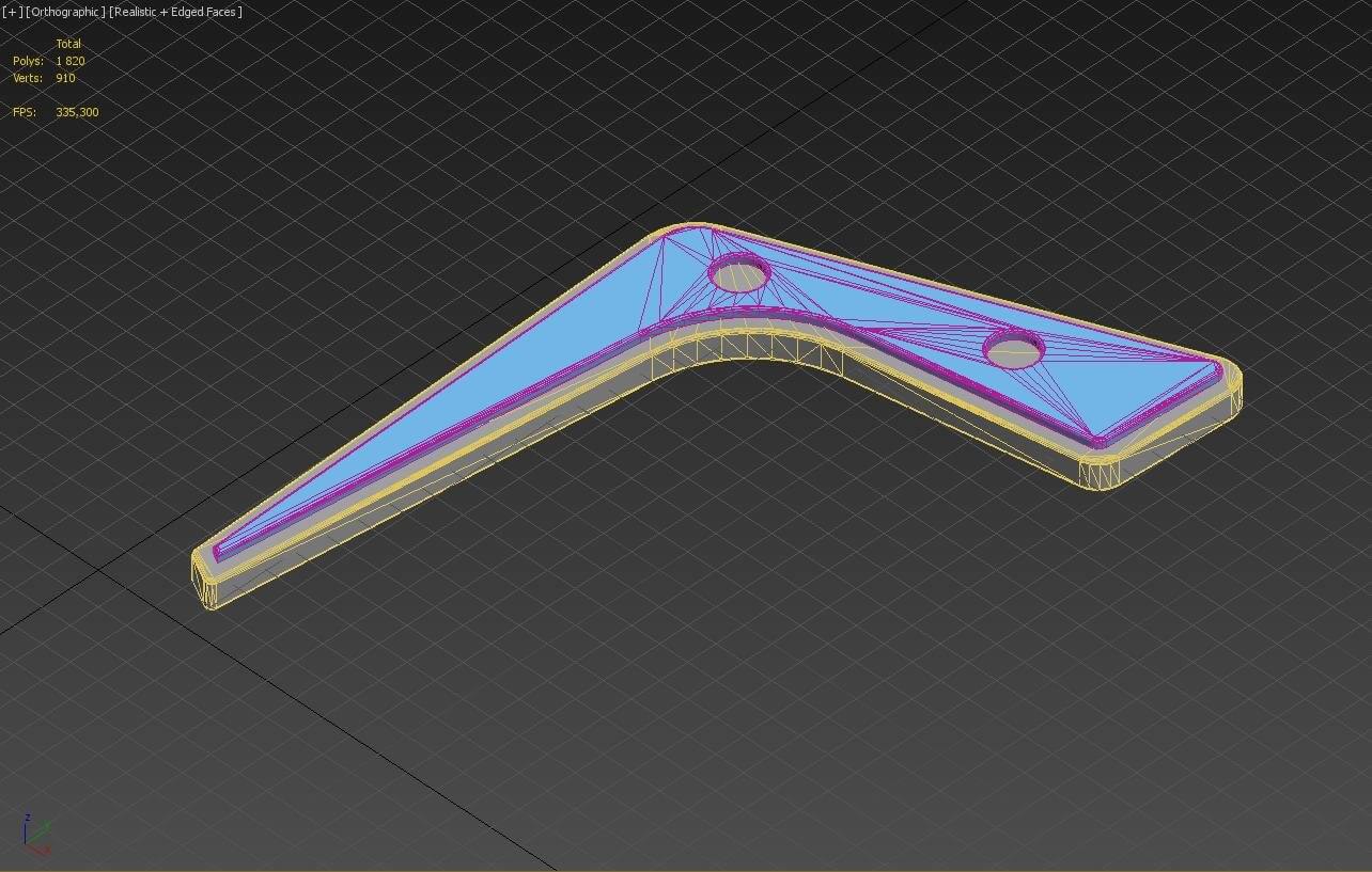 Avatar The Last Airbender Sokka Cosplay Boomerang - 3D Model by ...