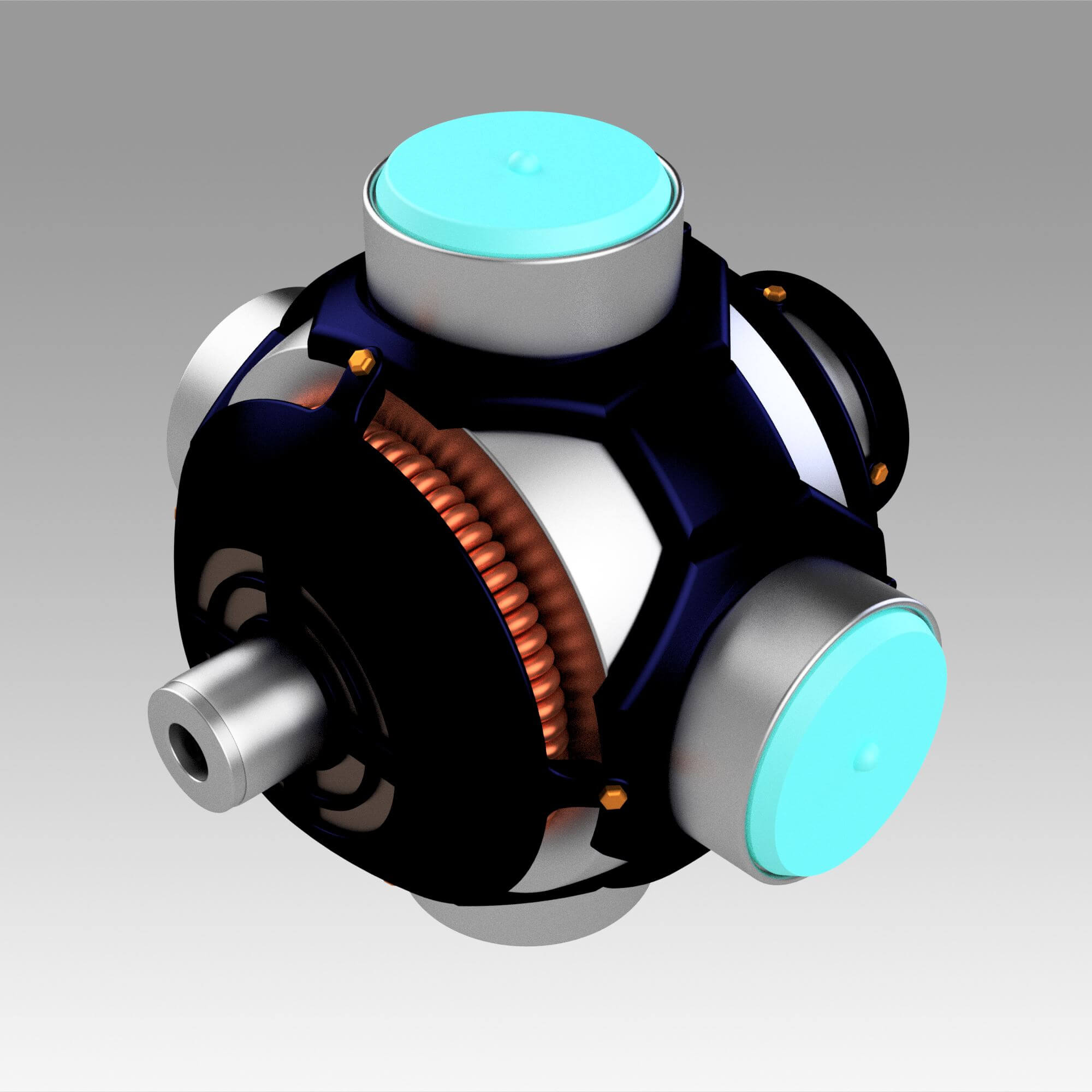 Blade Light Up UV Hero Bomb - 3D Model by Blackeveryday