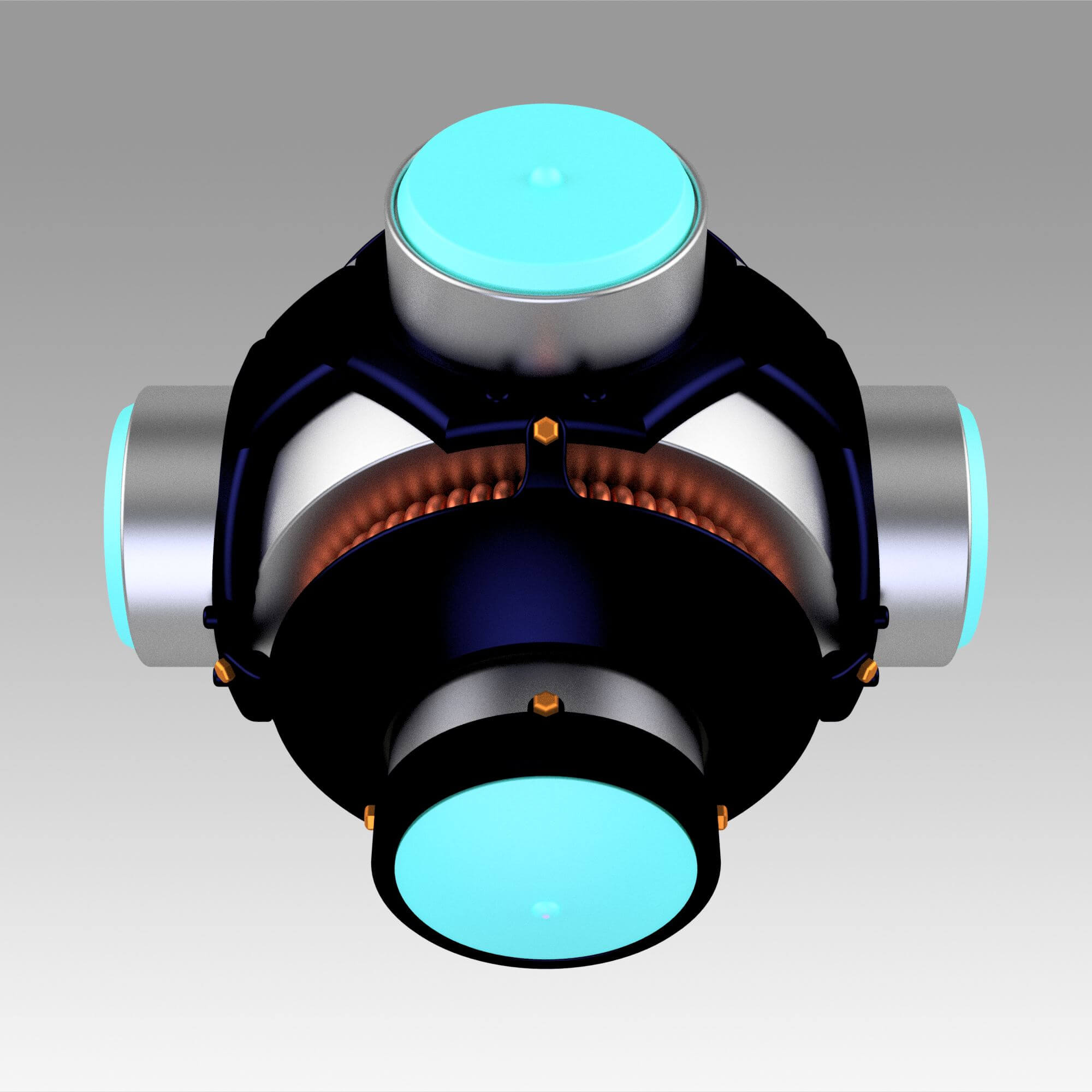 Blade Light Up UV Hero Bomb - 3D Model by Blackeveryday