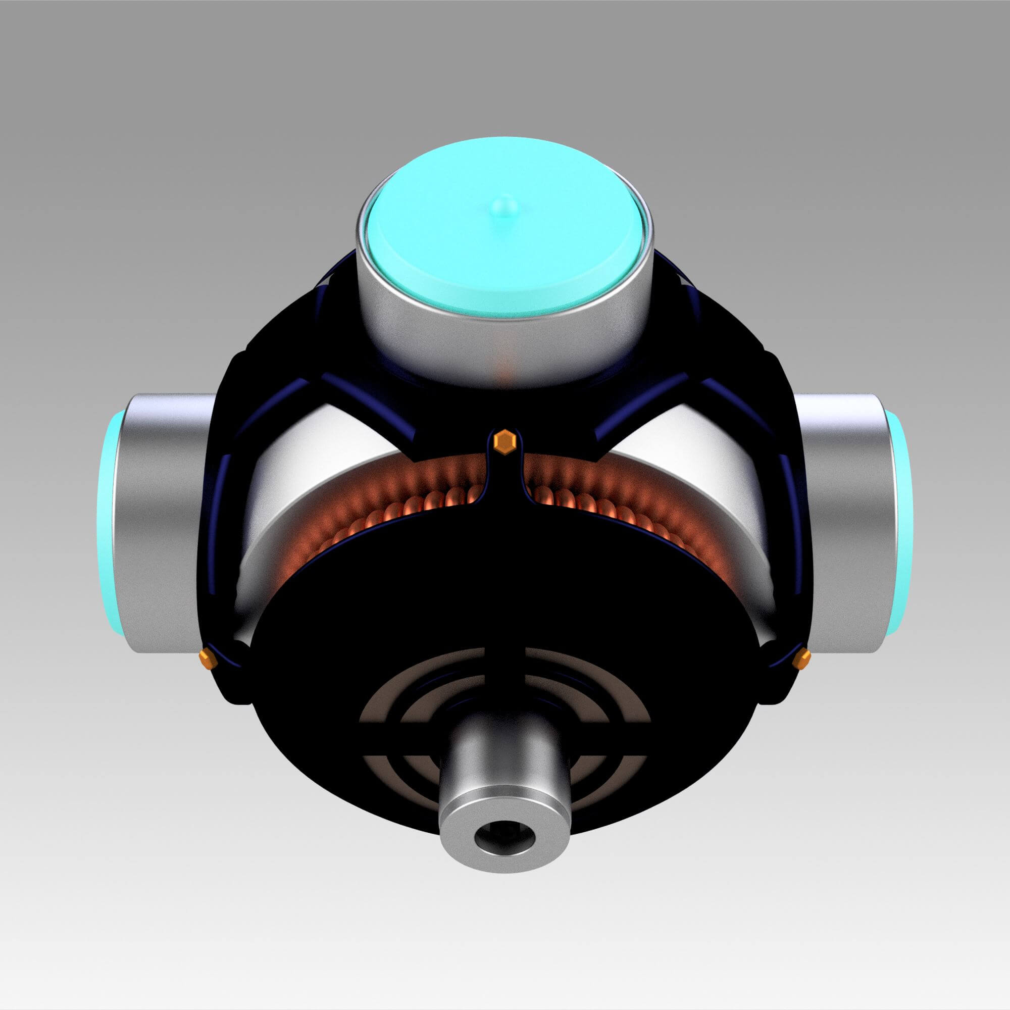 Blade Light Up UV Hero Bomb - 3D Model by Blackeveryday