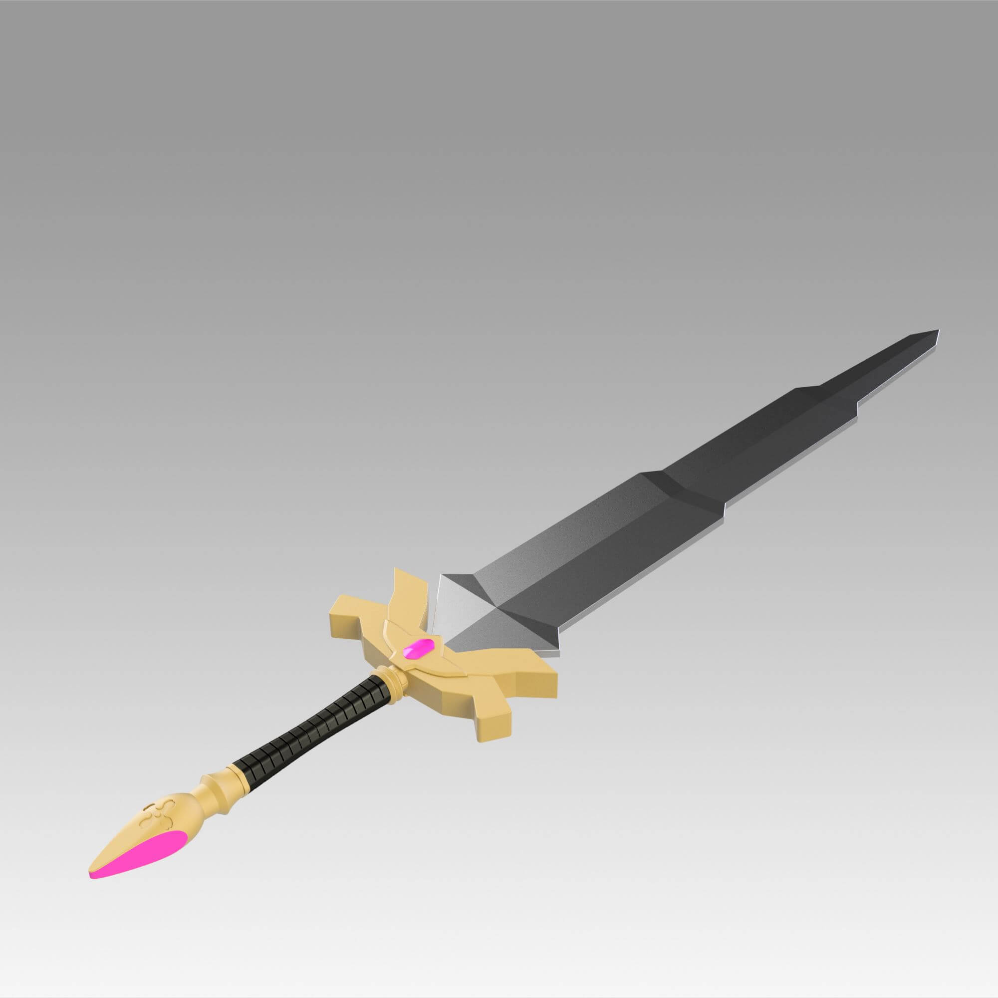 Fire Emblem Binding Blade Eckesachs Sword 3d Model By Blackeveryday