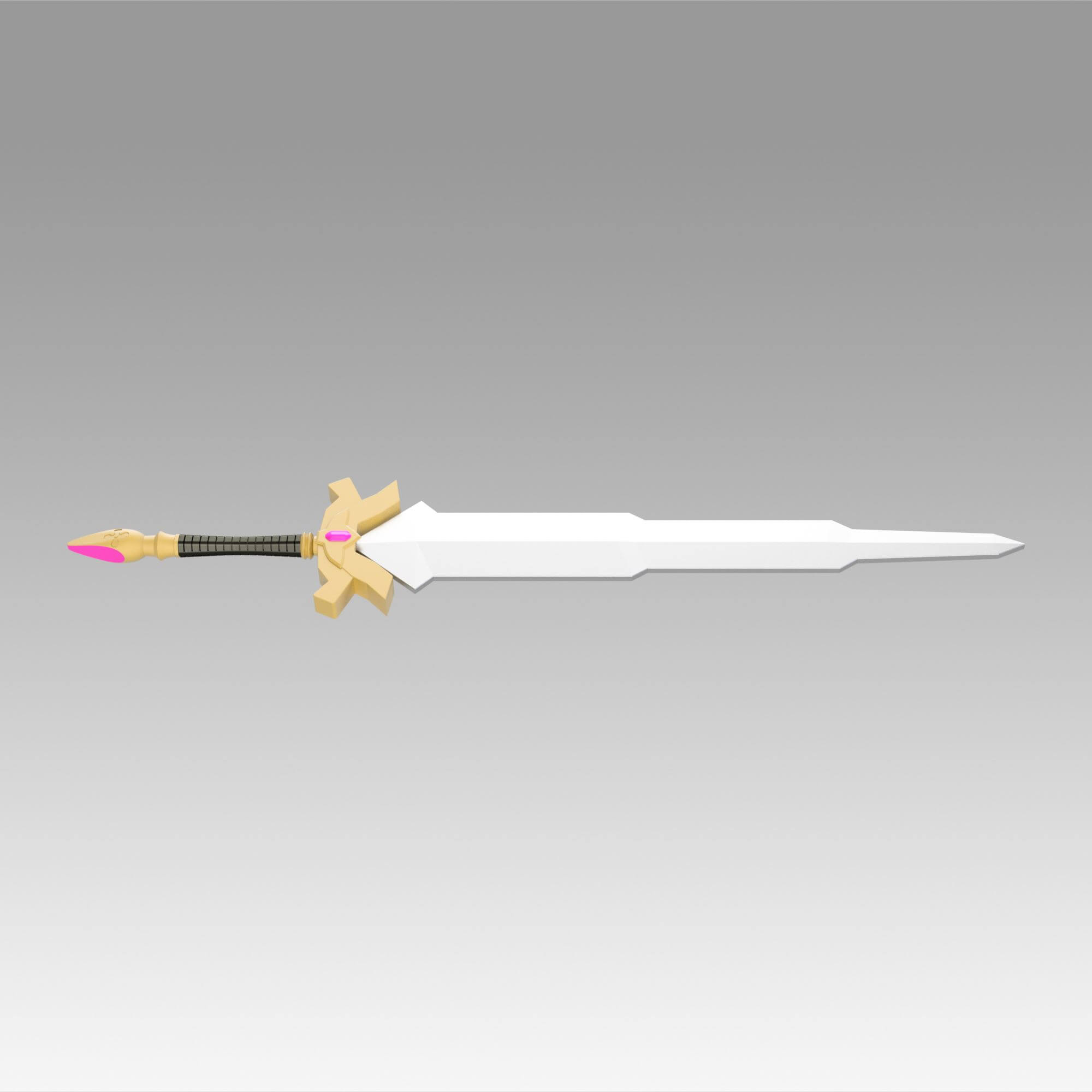 Fire Emblem Binding Blade Eckesachs Sword - 3D Model by Blackeveryday
