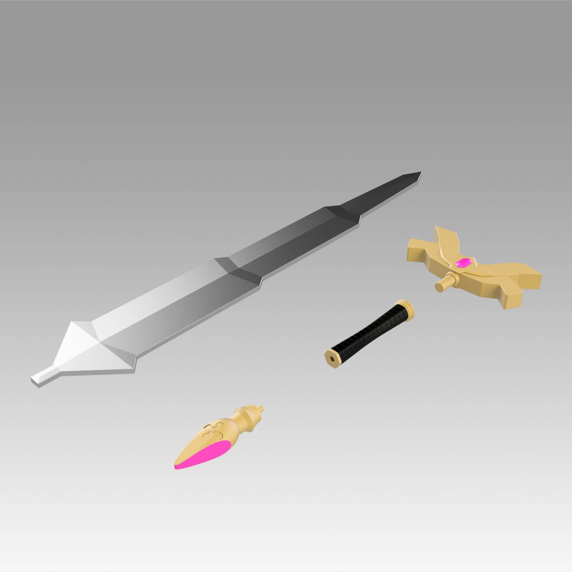 Fire Emblem Binding Blade Eckesachs Sword 3d Print Model By Blackeveryday