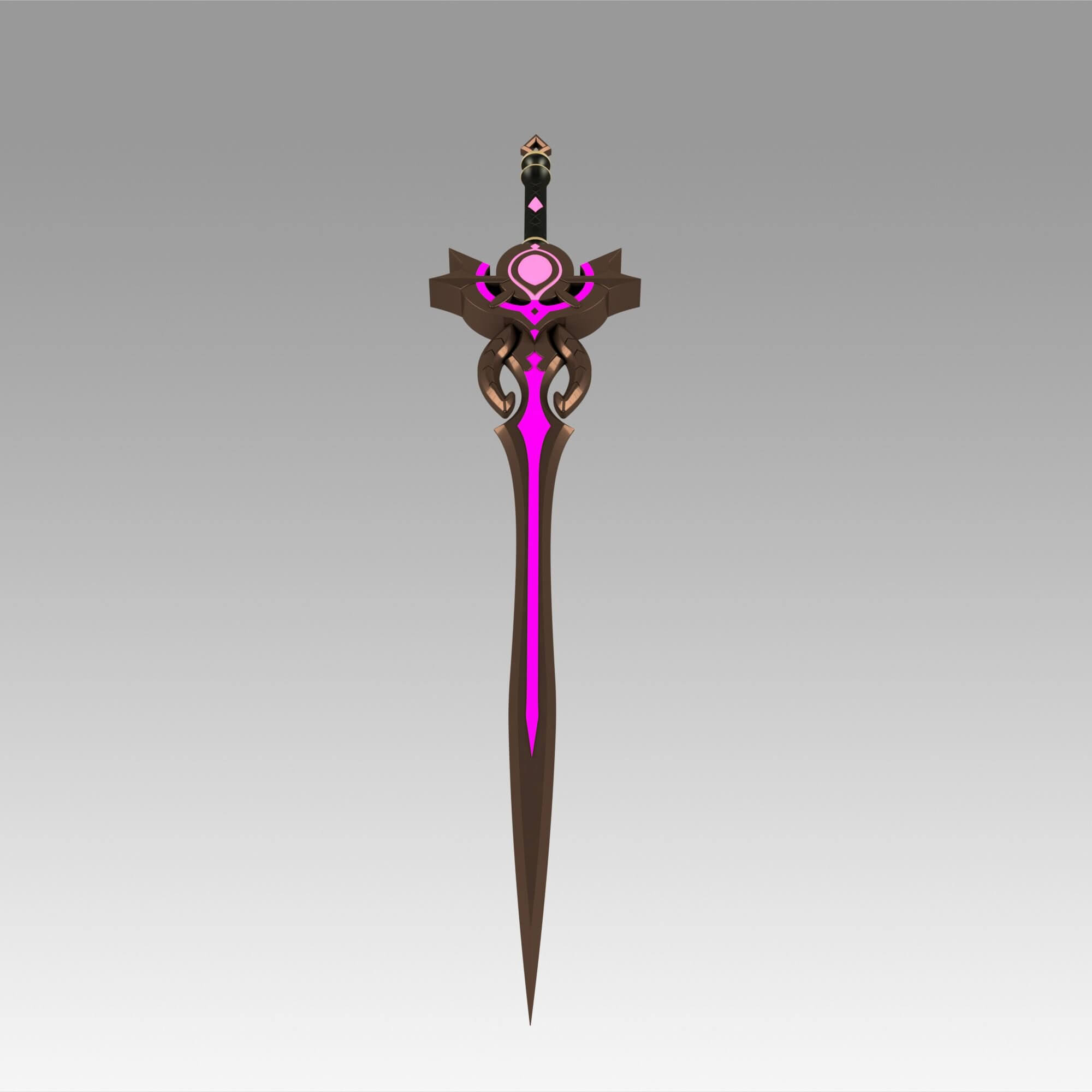 Genshin Impact Festering Desire Kaeya Traveler Sword - 3D Model by ...