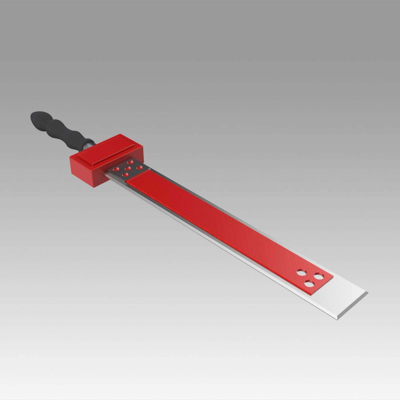 Guilty Gear Sol Badguy Sword - 3D Model by Blackeveryday