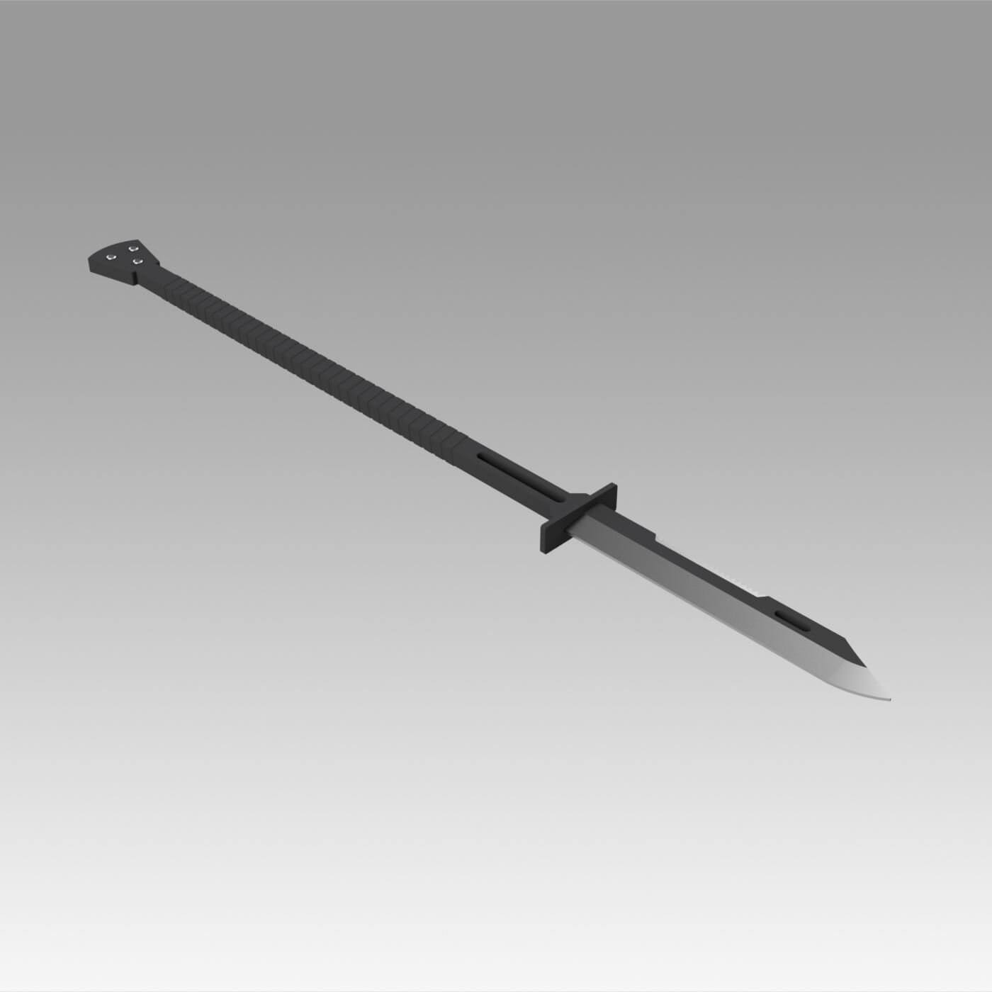 Persona 4 Yu Narukami Izanami Sword - 3D Model by Blackeveryday