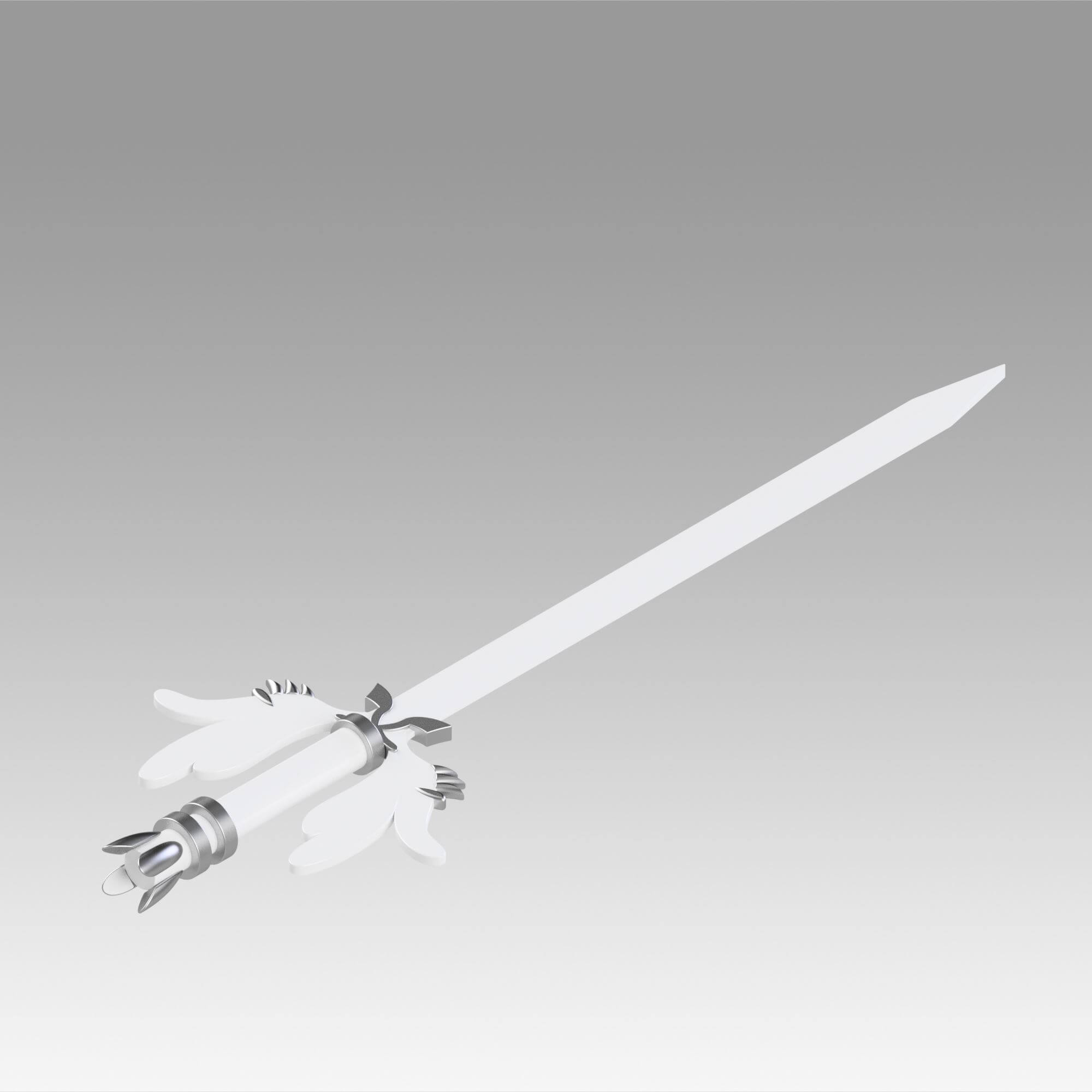 PM PM Reshiram Sword Cosplay - 3D Model by Blackeveryday