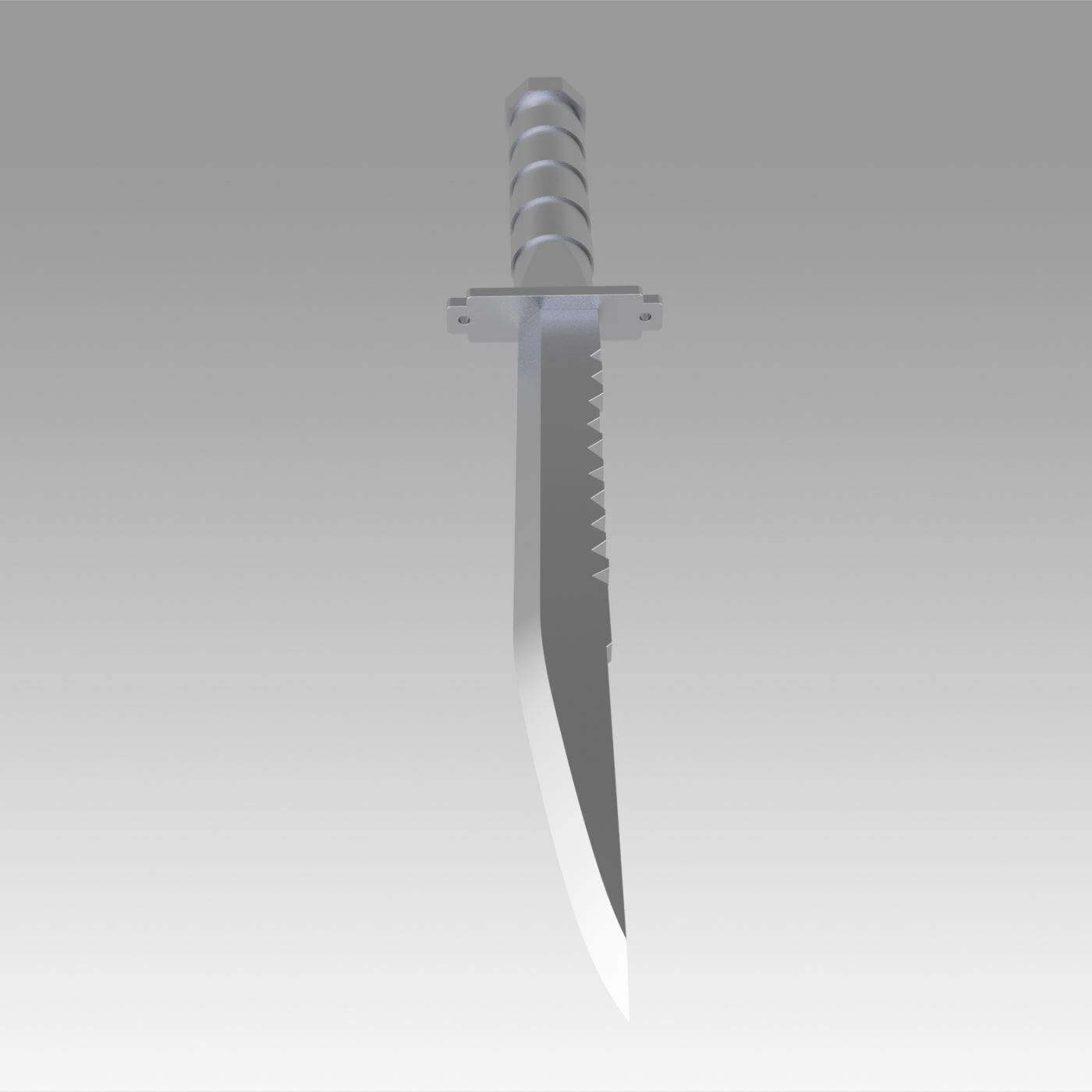 Resident Evil Biohazard Ada Wong Dagger - 3D Model by Blackeveryday