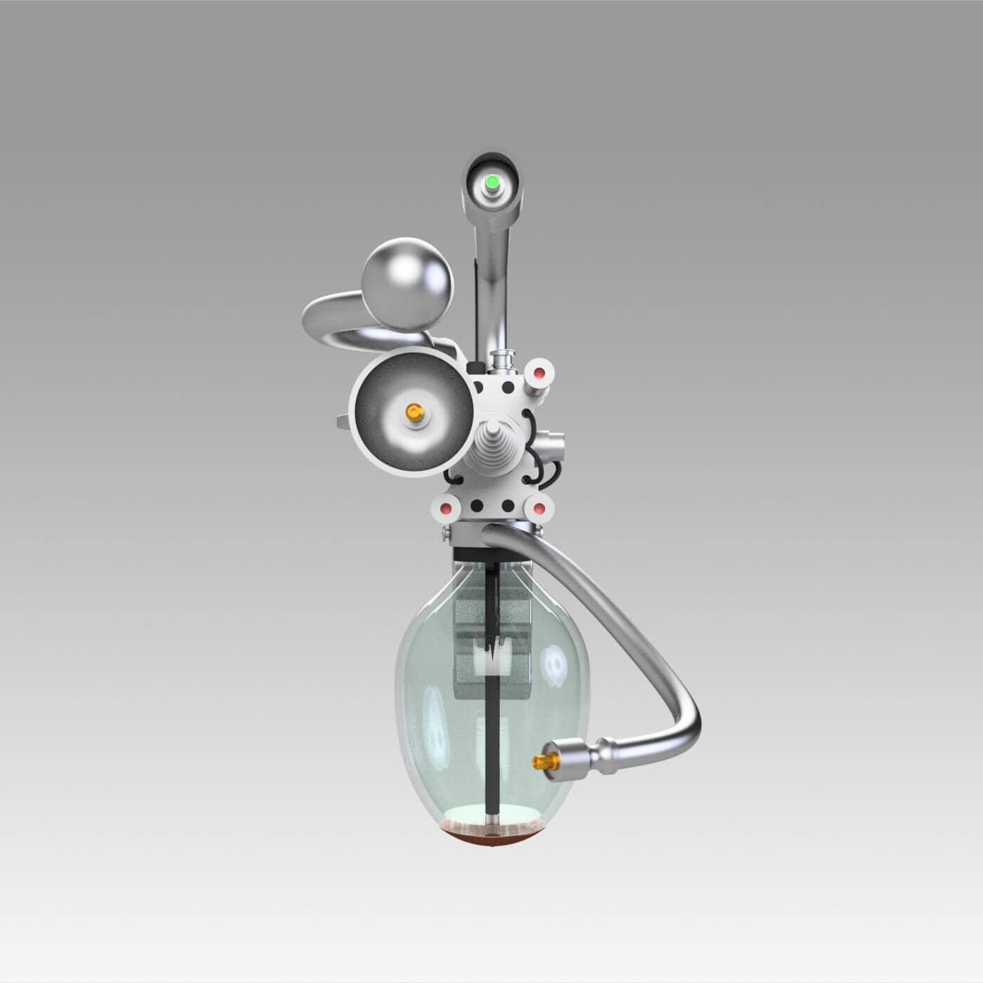 Reverberating Carbonizer with Mutate Capacity - MIB Weapon 3D Model by ...