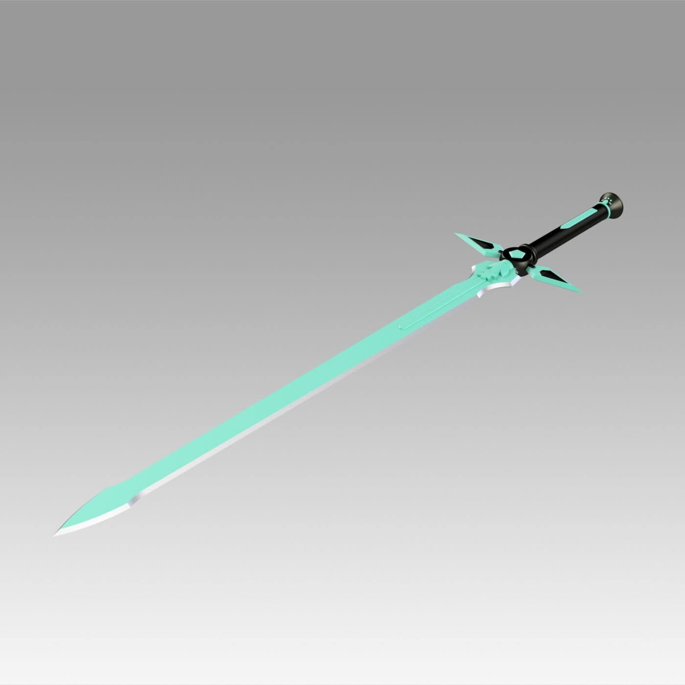 Sao Kirtos Dark Repulser Sword - 3D Model by Blackeveryday