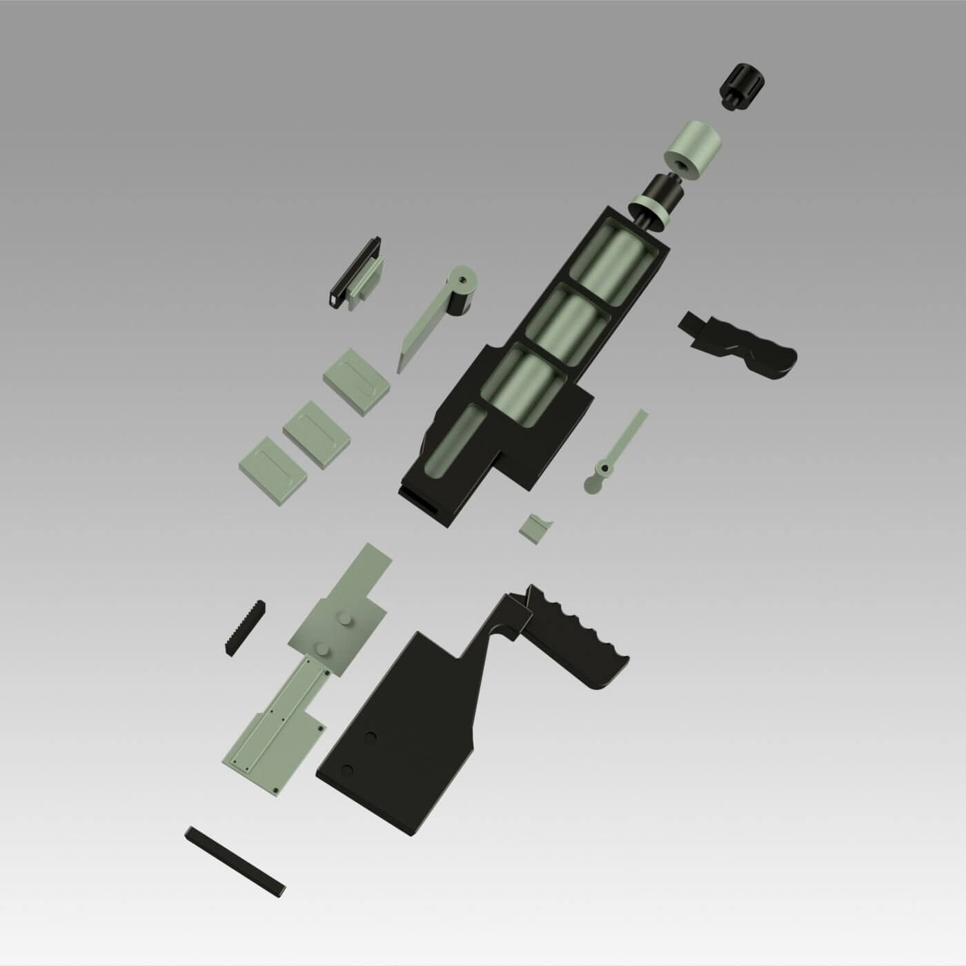 Star Trek Enterprise Alien Containment Flamethrower - 3D Model by ...