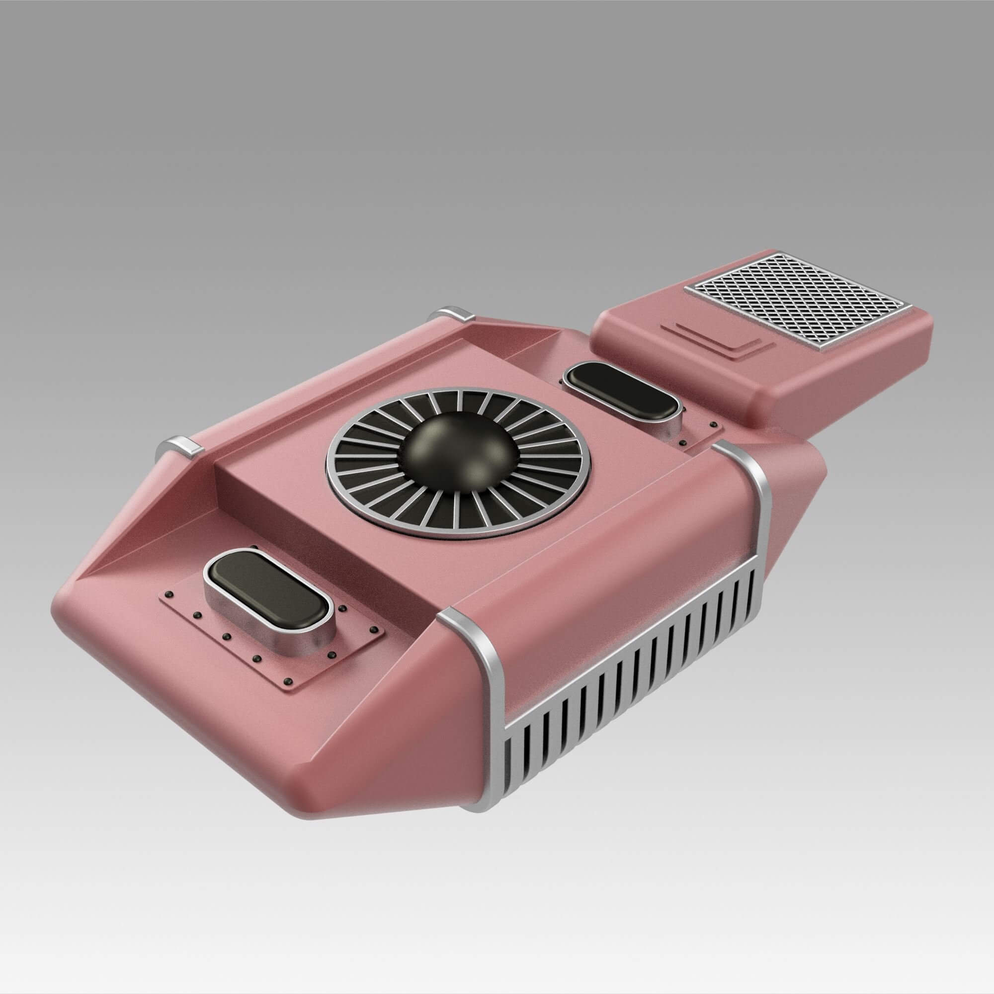 Star Trek Enterprise Klingon Communicator - 3D Model by Blackeveryday