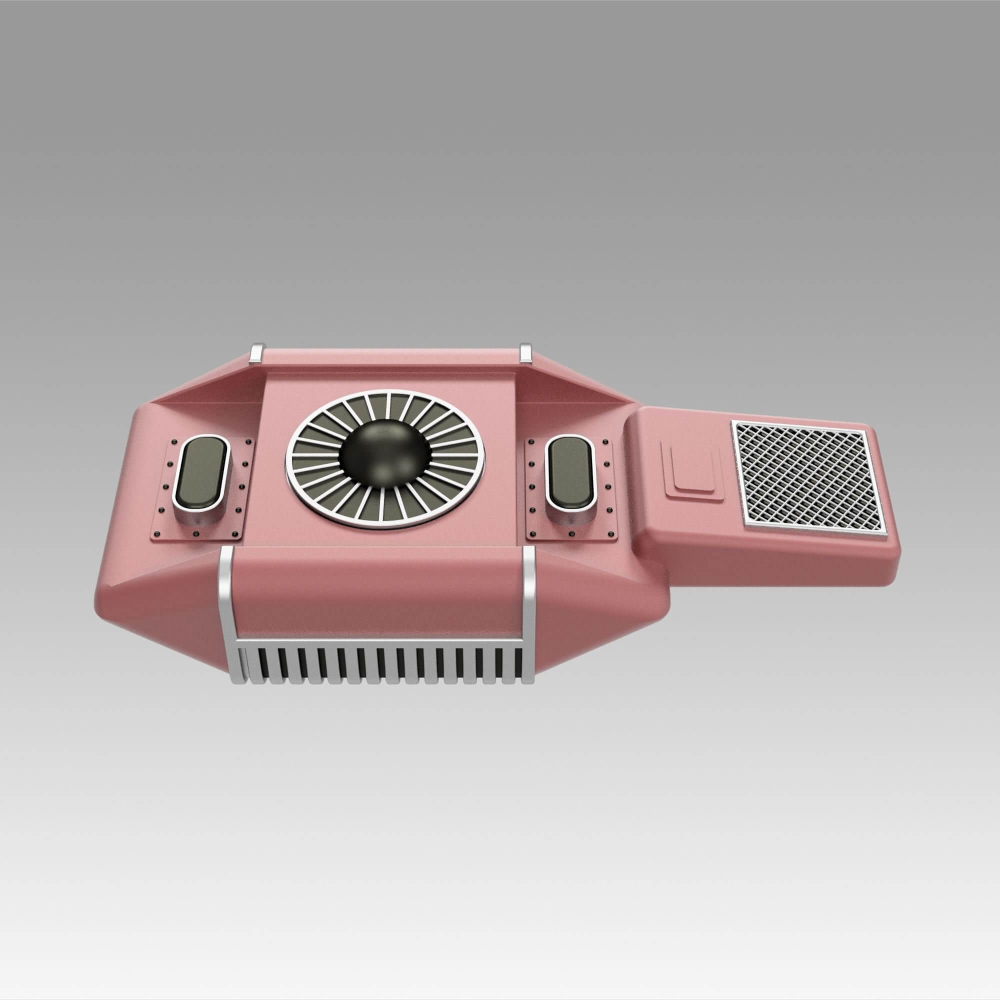 Star Trek Enterprise Klingon Communicator - 3D Model by Blackeveryday