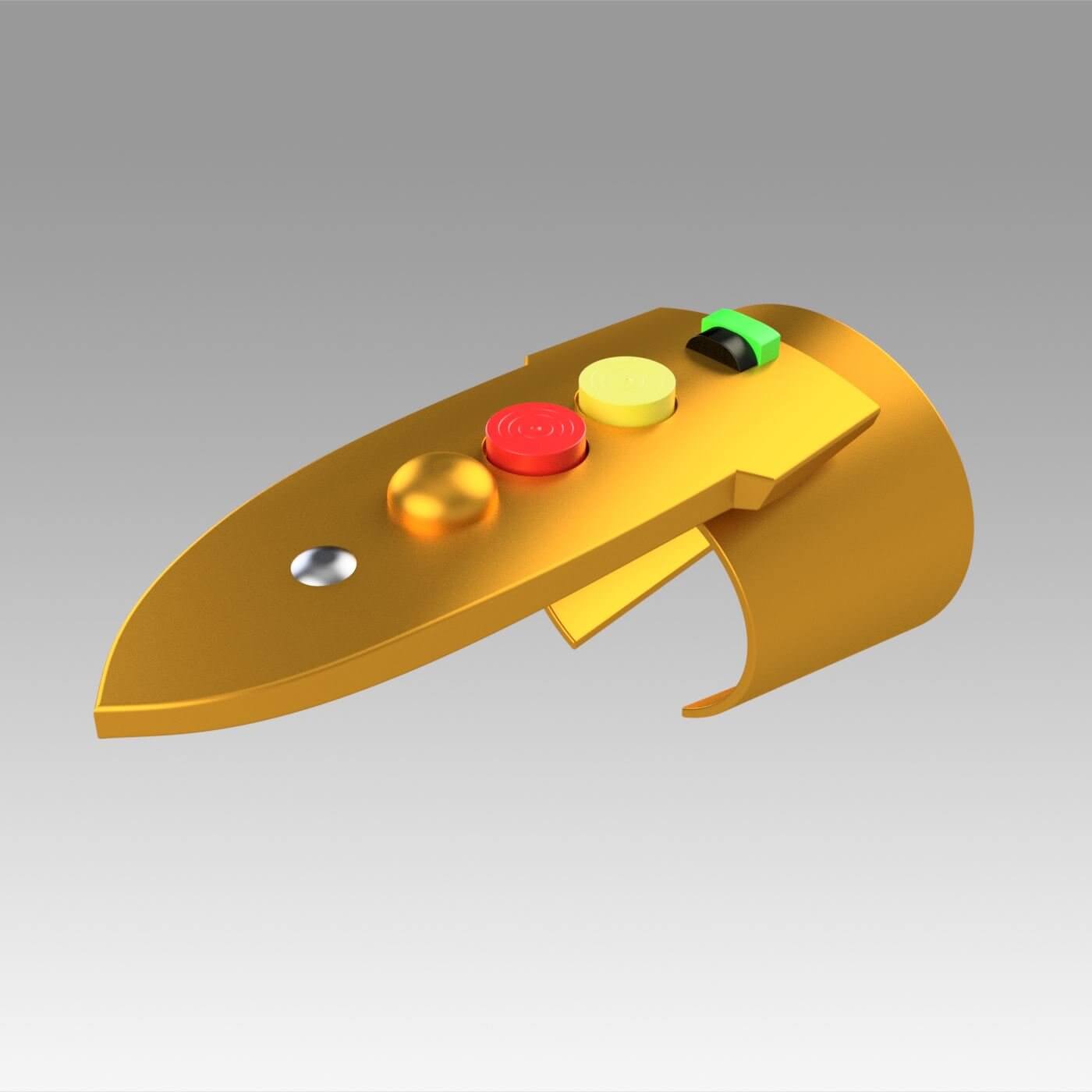Star Trek Eymorg Control Bracelet Spocks Brain - 3D Model by Blackeveryday