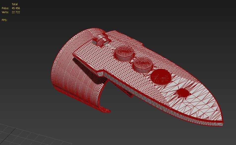 Star Trek Eymorg Control Bracelet Spocks Brain - 3D Model by Blackeveryday