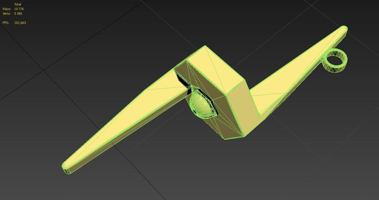 Star Trek Kataan Probe Droid Pendant - 3D Model by Blackeveryday