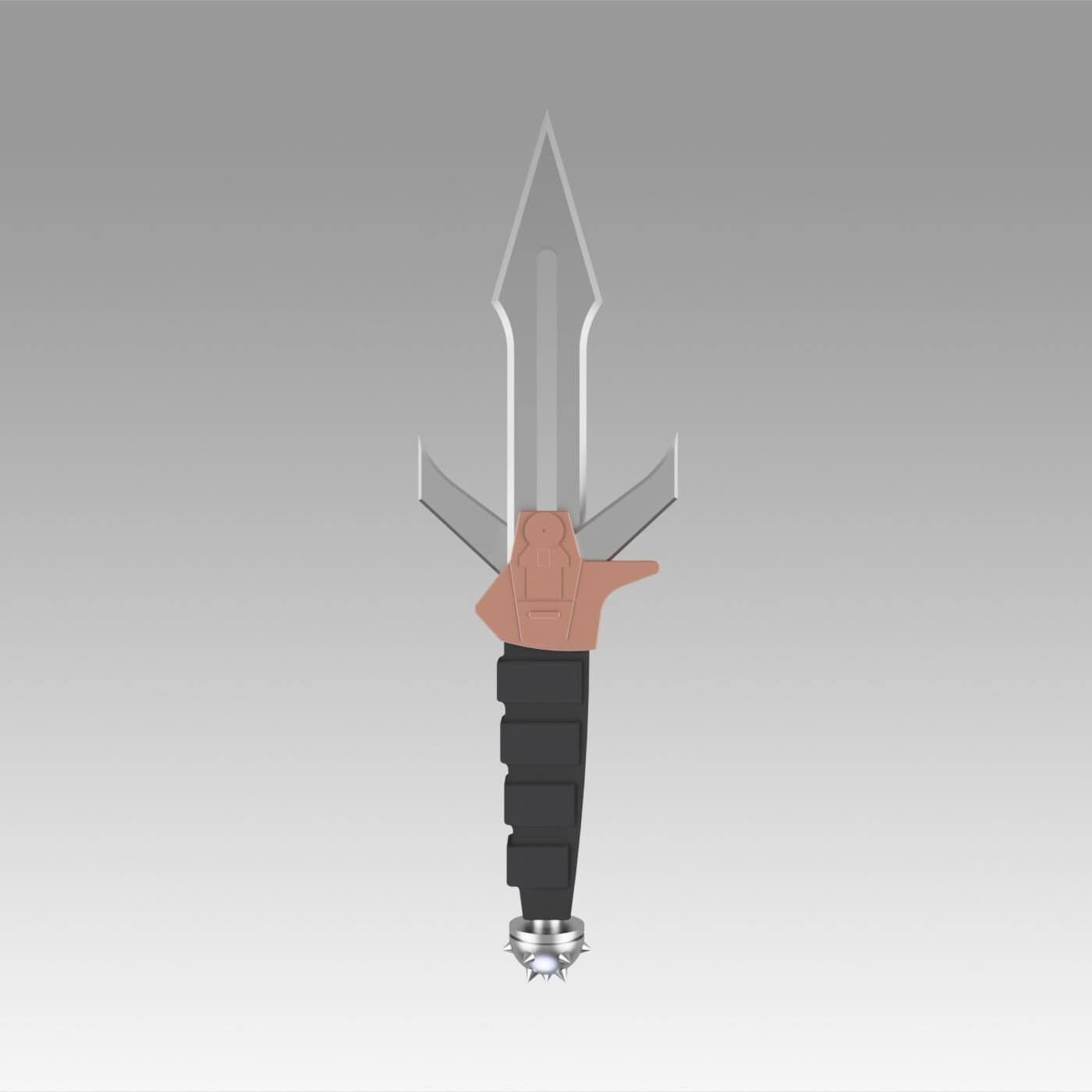 Star Trek Klingon DK Tahg Knife - 3D Model by Blackeveryday