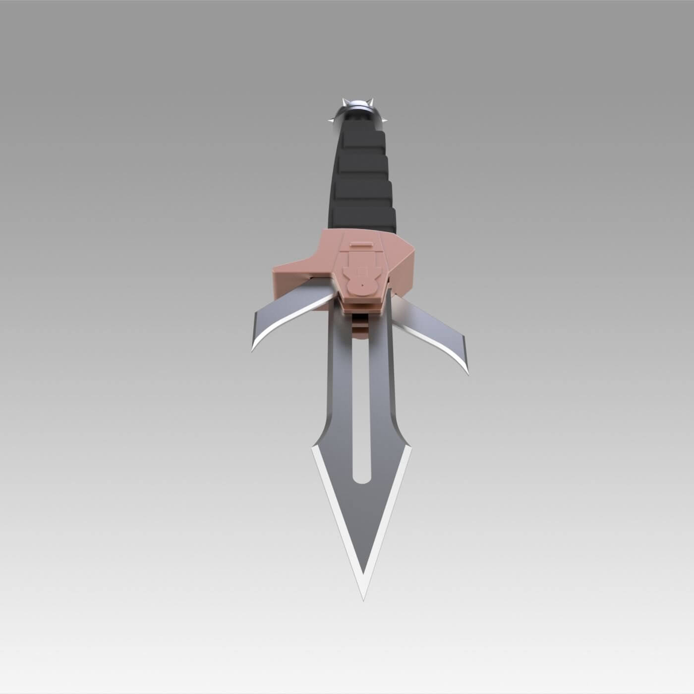 Star Trek Klingon DK Tahg Knife - 3D Model by Blackeveryday