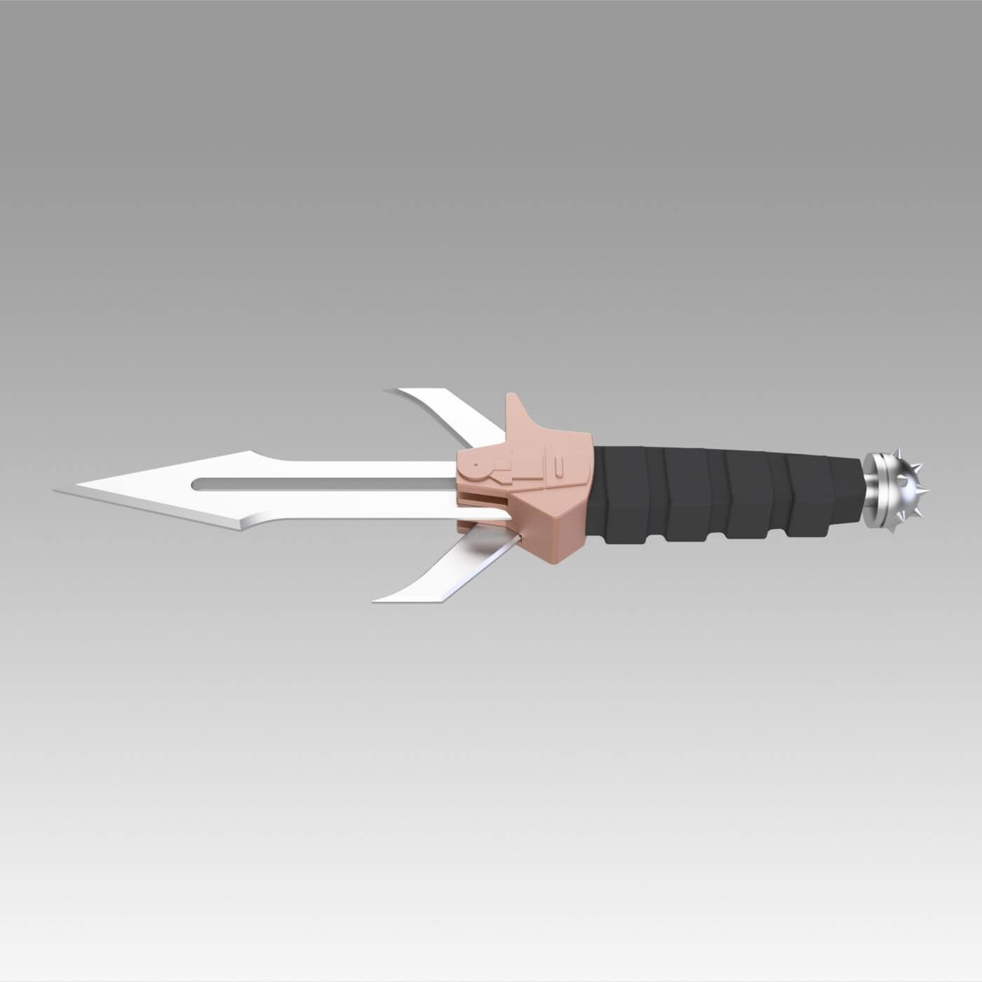 Star Trek Klingon DK Tahg Knife - 3D Model by Blackeveryday