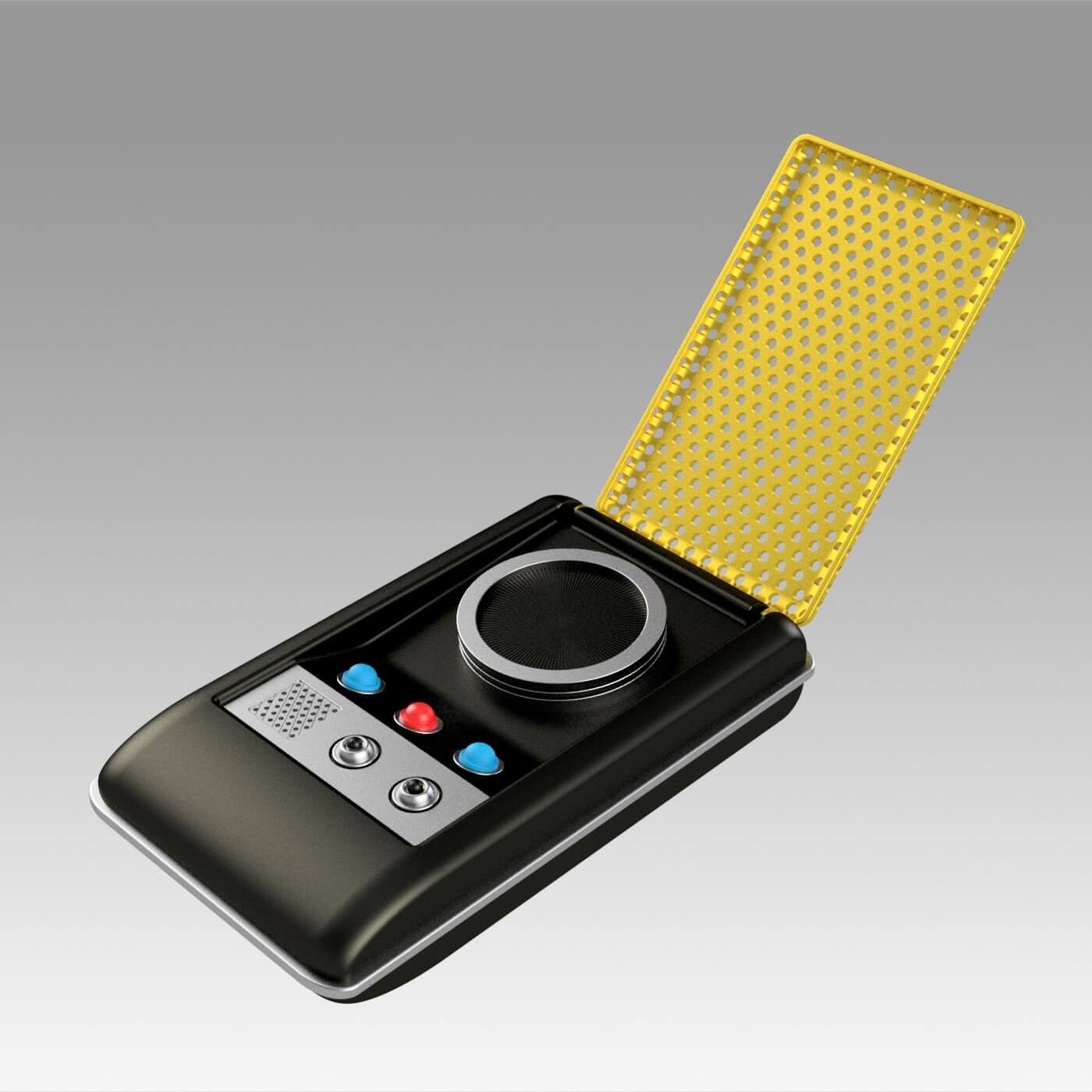 Star Trek Light and Sound Communicator Set - 3D Model by Blackeveryday