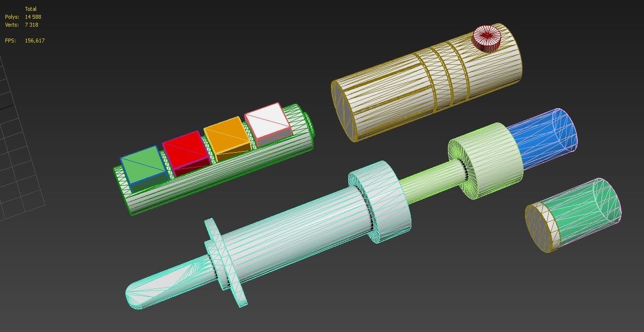 Star Trek Roddenberry Original Series Dr Mccloy Medical Kit - 3D Model ...