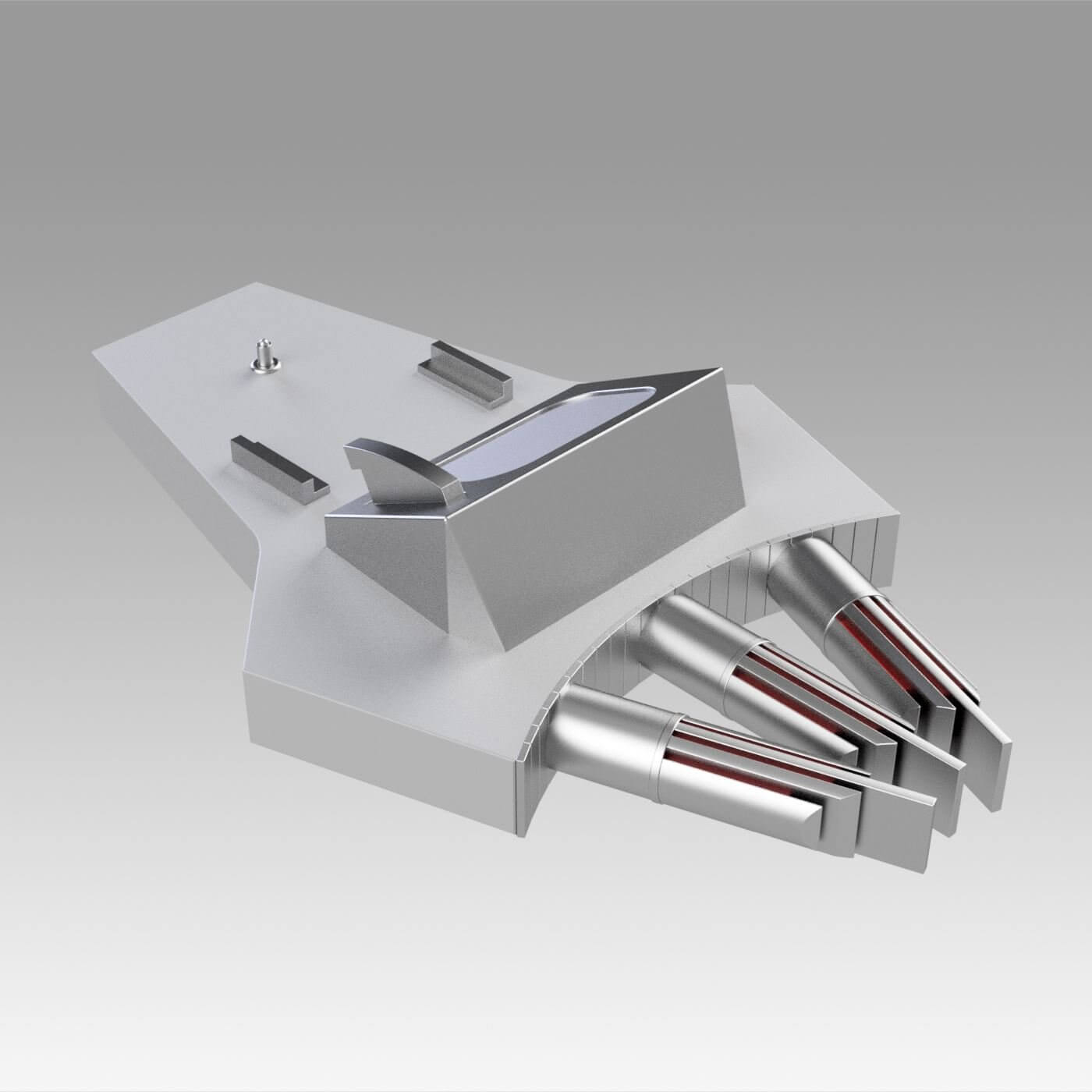 Star Trek The Original Series Hero Trident Scanner - 3D Model by ...