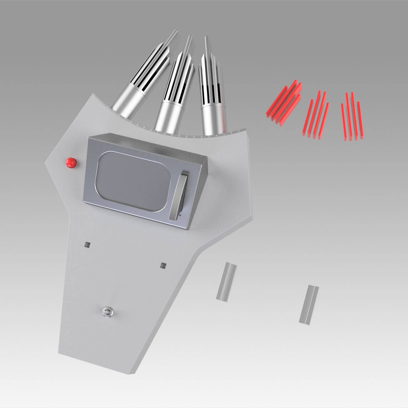 Star Trek The Original Series Hero Trident Scanner - 3D Model by ...