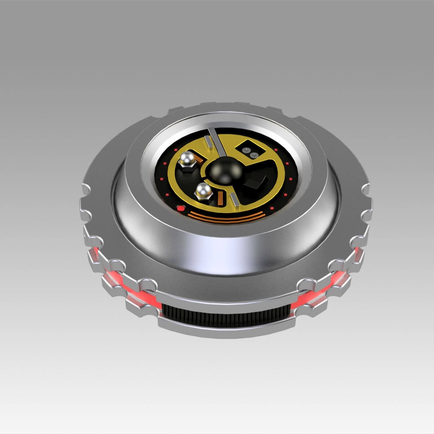 Star Trek TNG Voyager Enterprise Ansata Bomb - 3D Model by Blackeveryday