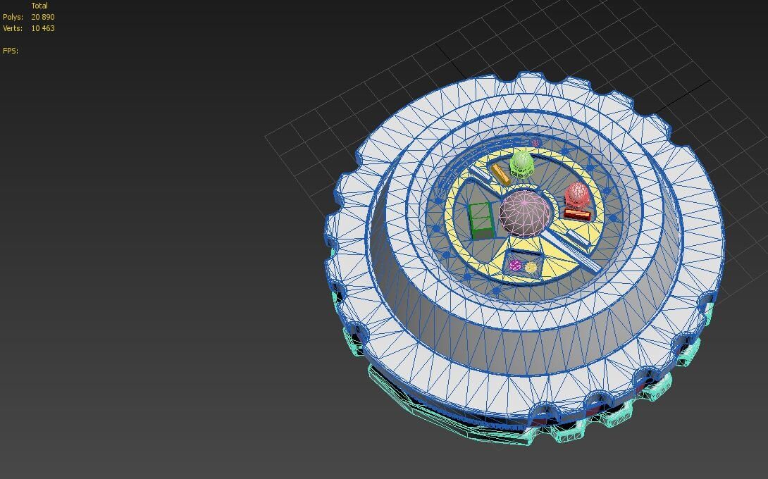 Star Trek TNG Voyager Enterprise Ansata Bomb - 3D Model by Blackeveryday