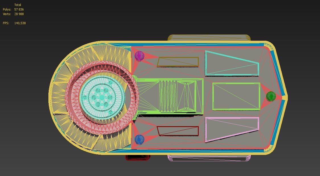 Star Trek Voyager Power Cell - 3D Model by Blackeveryday