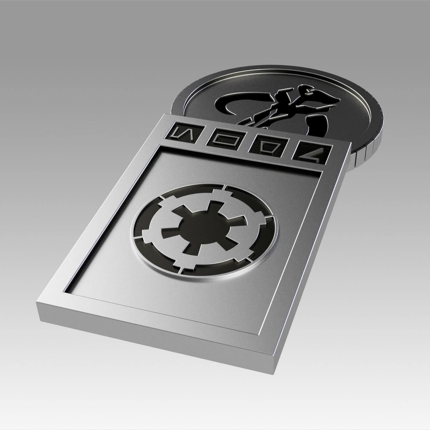 Star Wars Galactic Currency from Sabacc Table - 3D Model by Blackeveryday