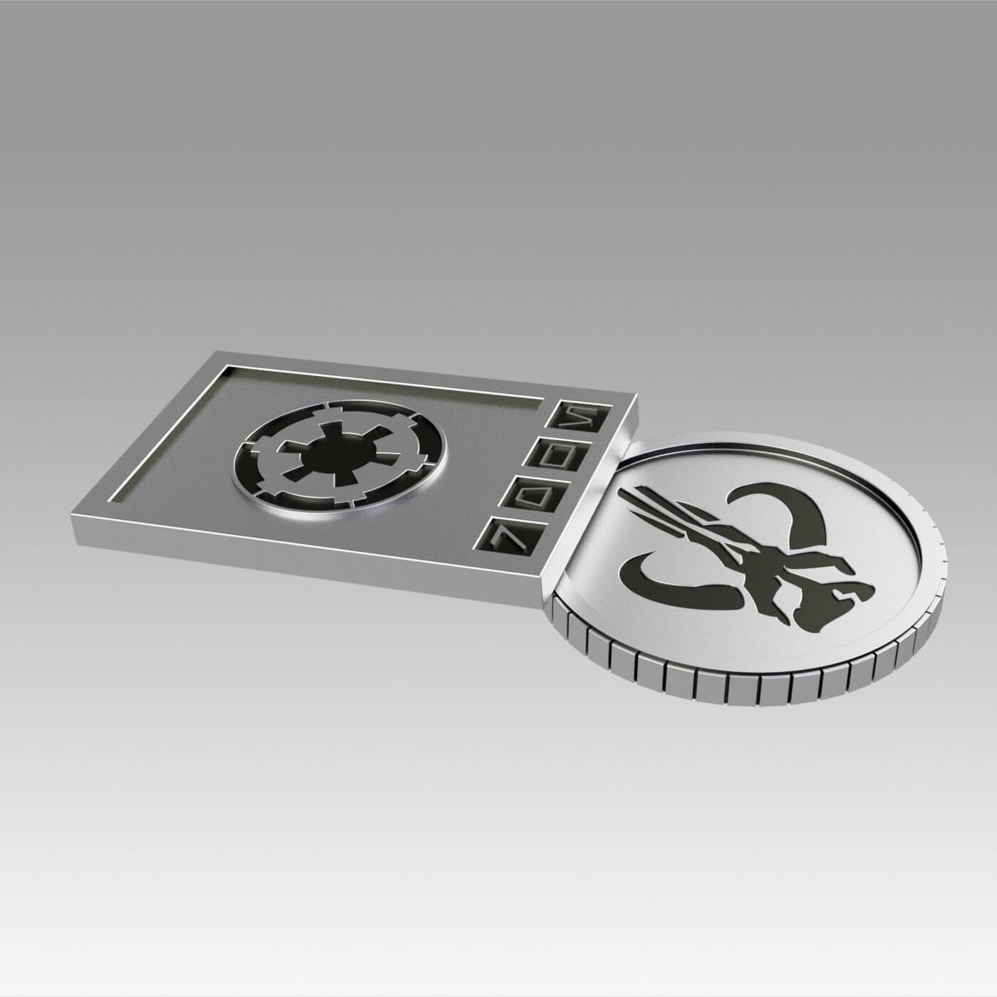 Star Wars Galactic Currency from Sabacc Table - 3D Model by Blackeveryday