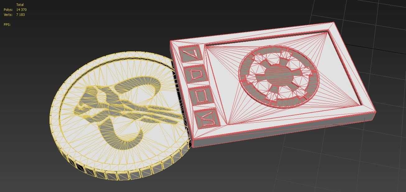 Star Wars Galactic Currency from Sabacc Table - 3D Model by Blackeveryday