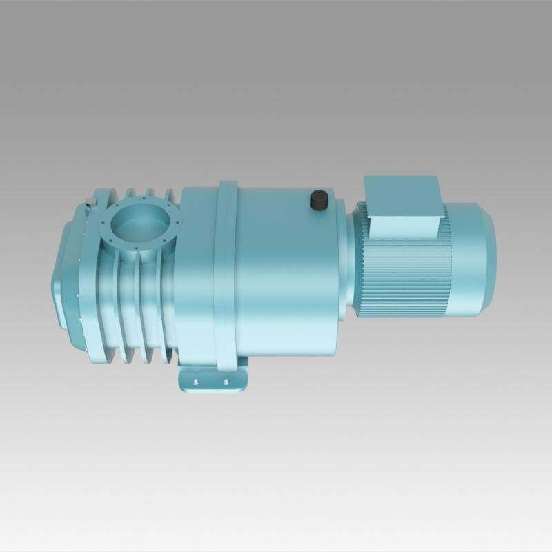 Twin Rotor Vacuum Pump - 3D Model by Blackeveryday