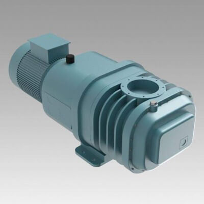 Twin Rotor Vacuum Pump - 3D Model by Blackeveryday