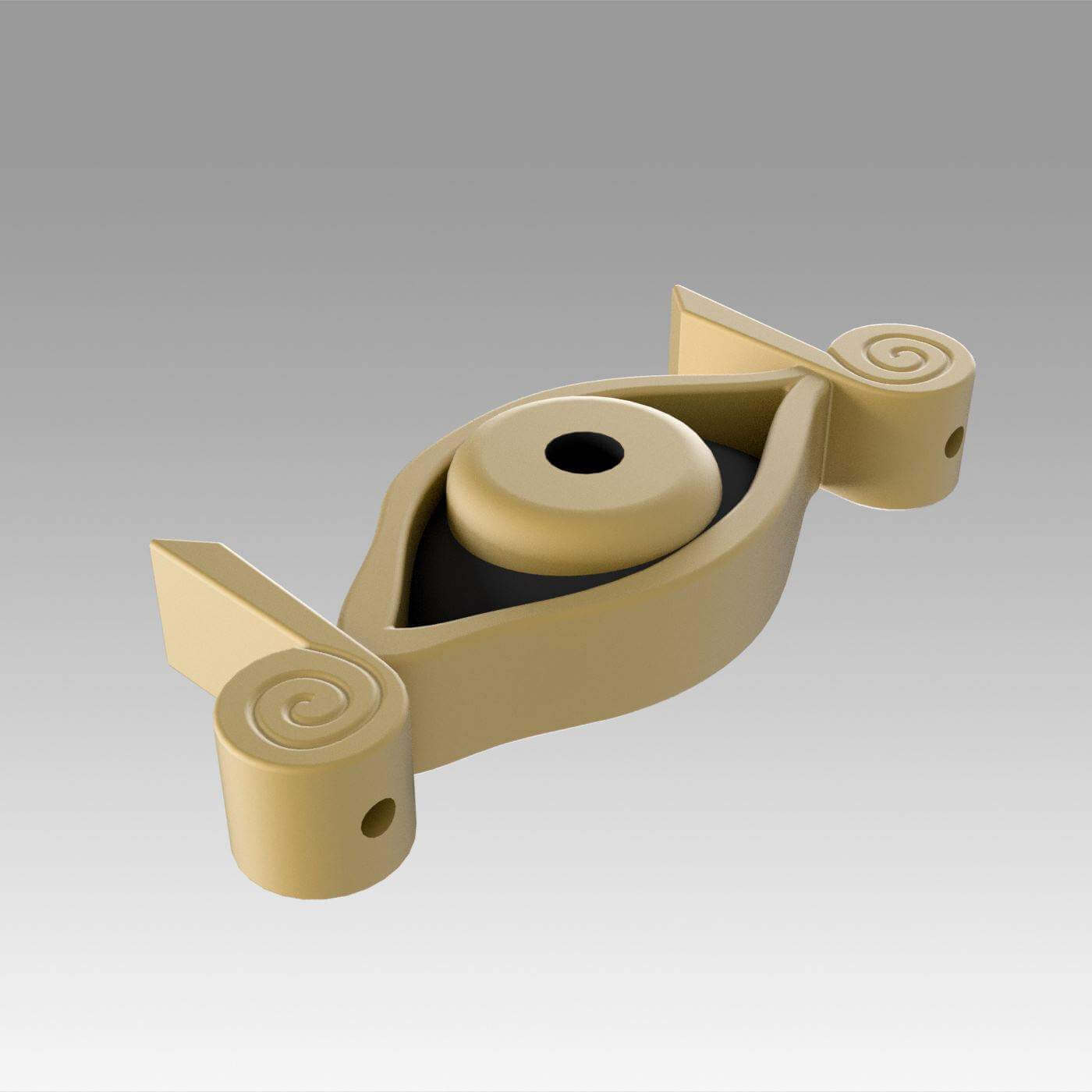 Yu-Gi-Oh Yugioh Duel Monsters Isis Ishtar Necklace 3D Model by ...