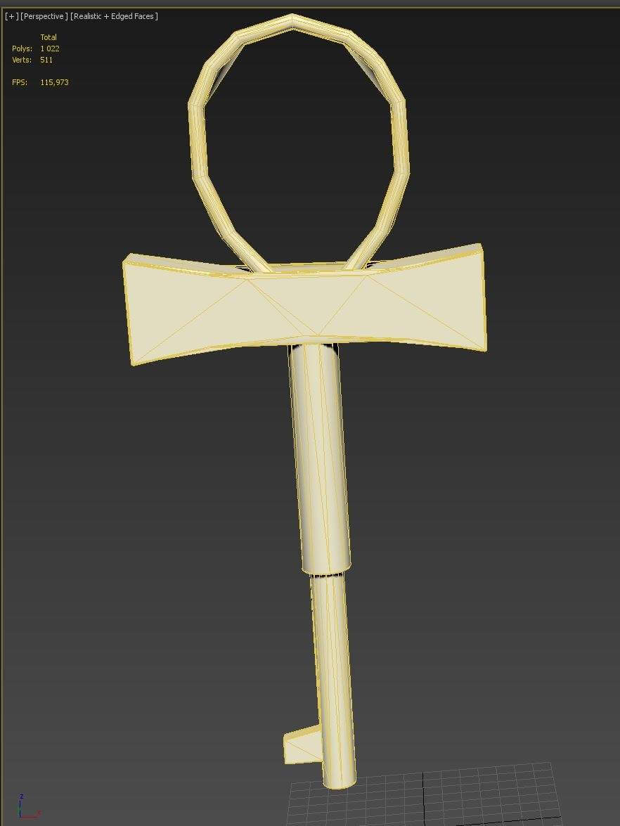 Yu Gi Oh Yugioh Duel Monsters Shadi Necklace - 3D Model by Blackeveryday