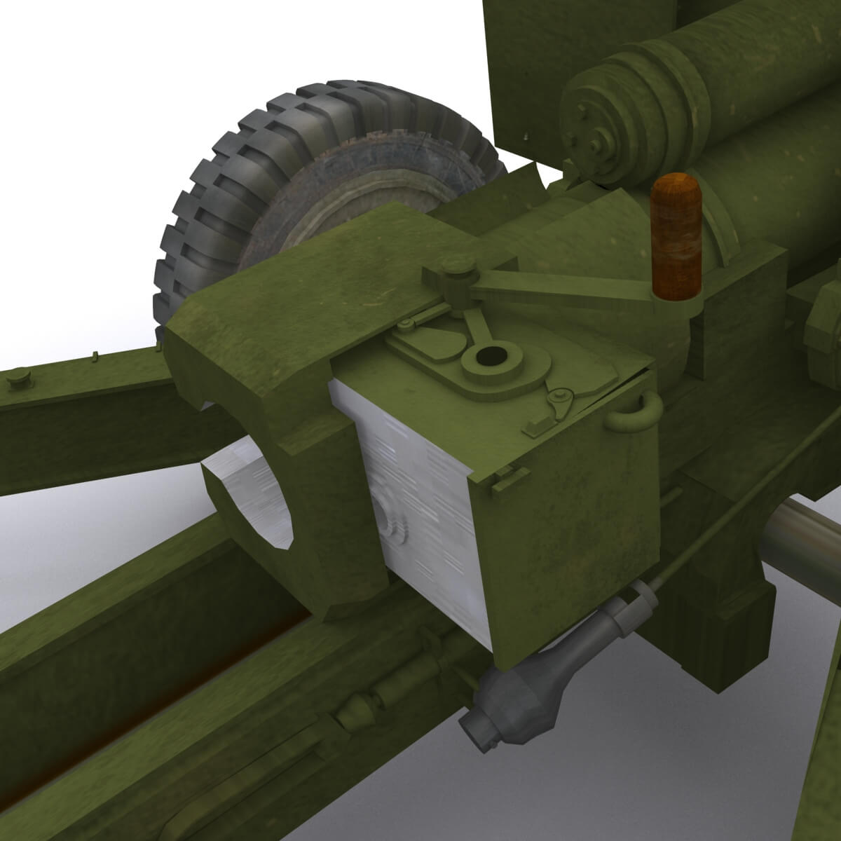 105 Howitzer - 3D Model by blackraven37