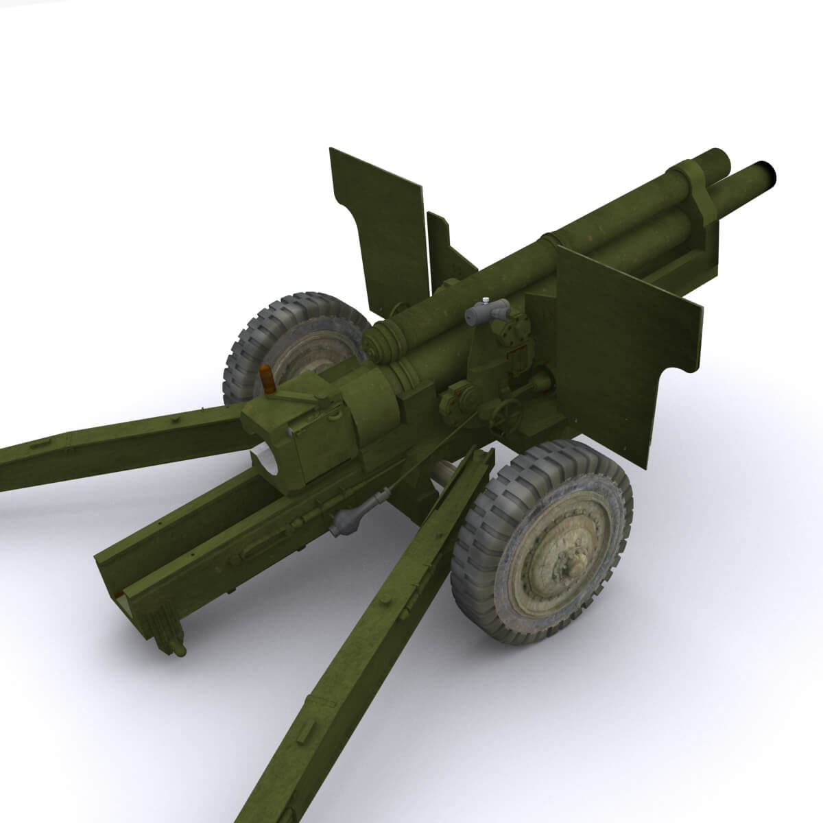 105 Howitzer - 3D Model by blackraven37
