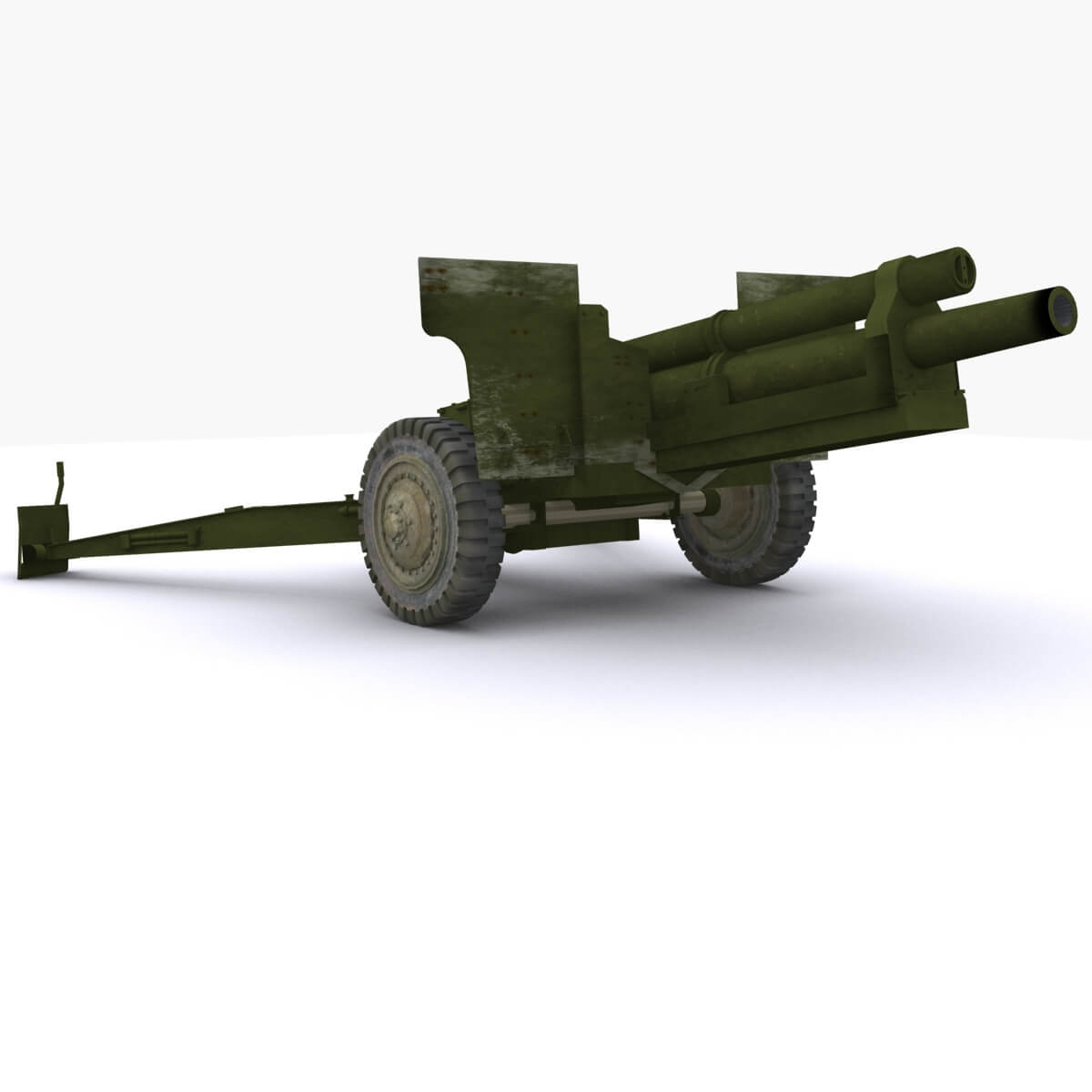 105 Howitzer - 3D Model by blackraven37