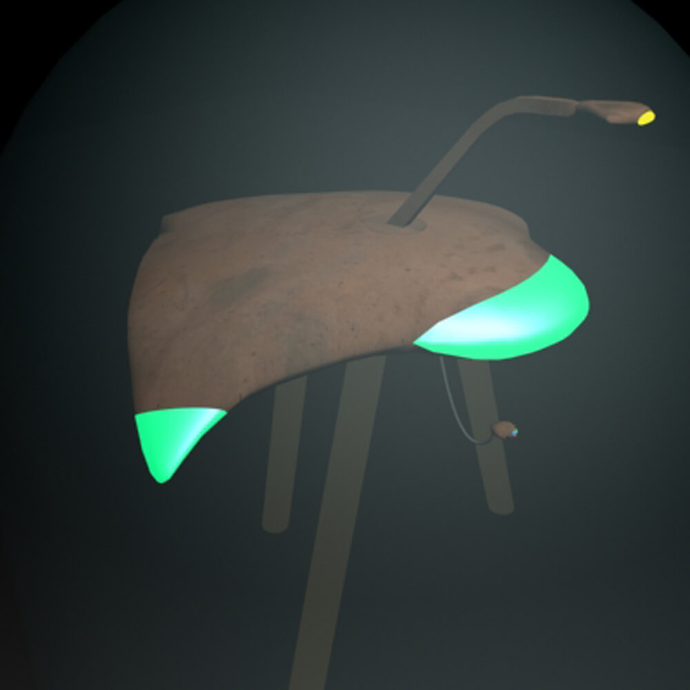 1953 Martian War Machine - 3D Model by blackraven37