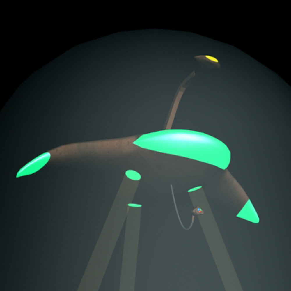 1953 Martian War Machine - 3D Model by blackraven37