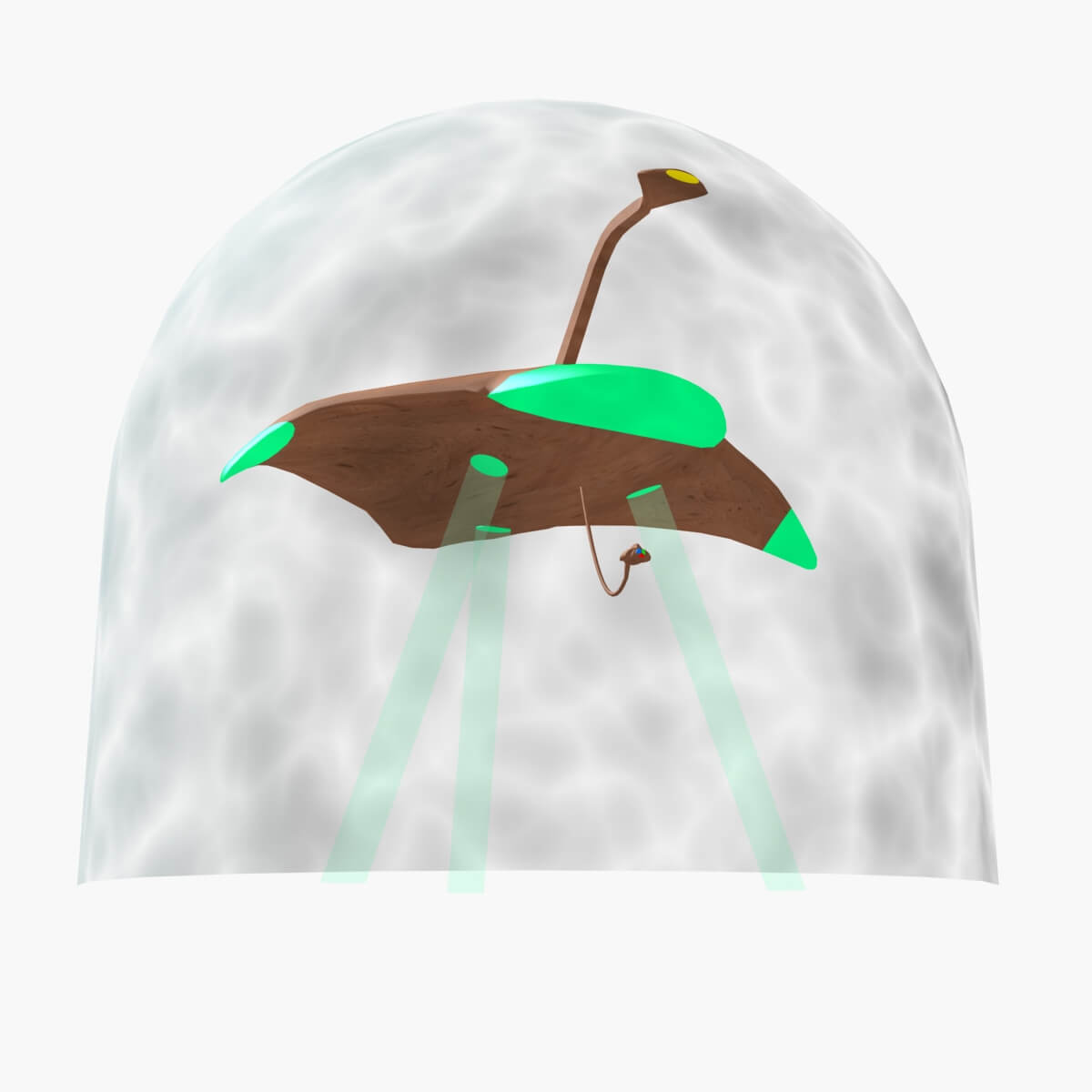 1953 Martian War Machine - 3D Model by blackraven37